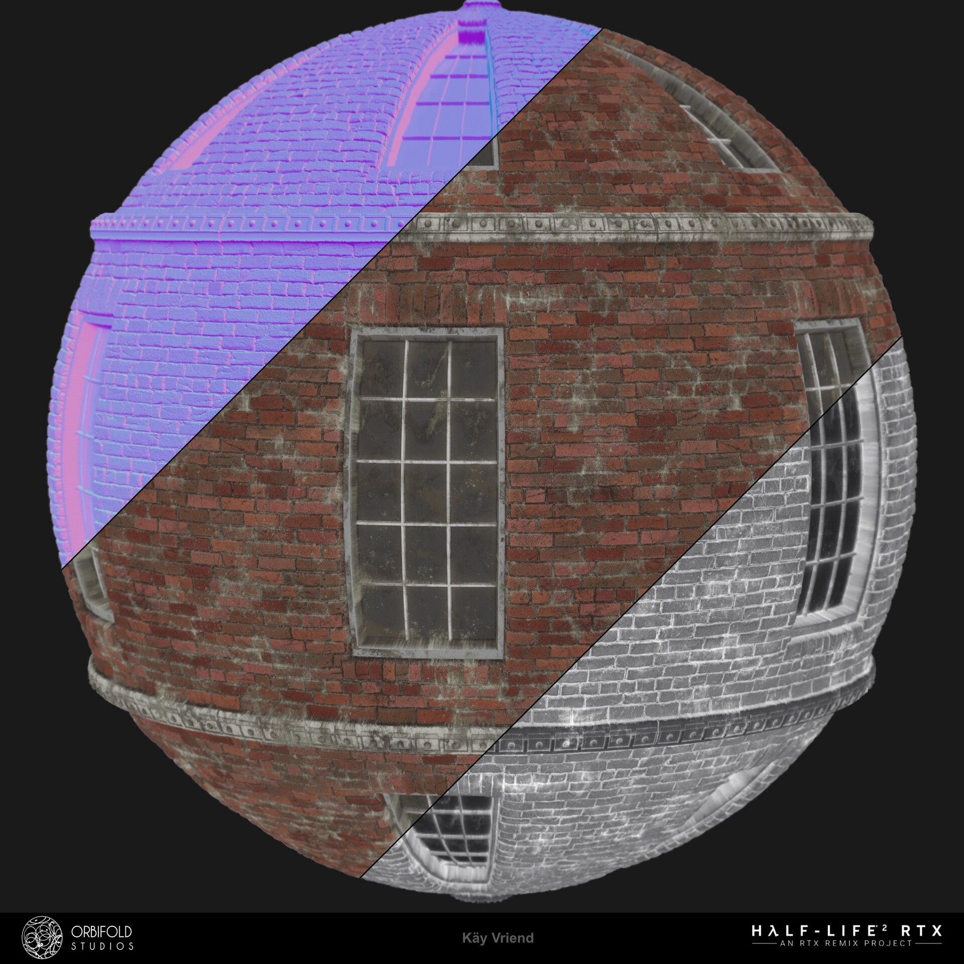 Procedural Design - HALF-LIFE 2 RTX - Brick Walls