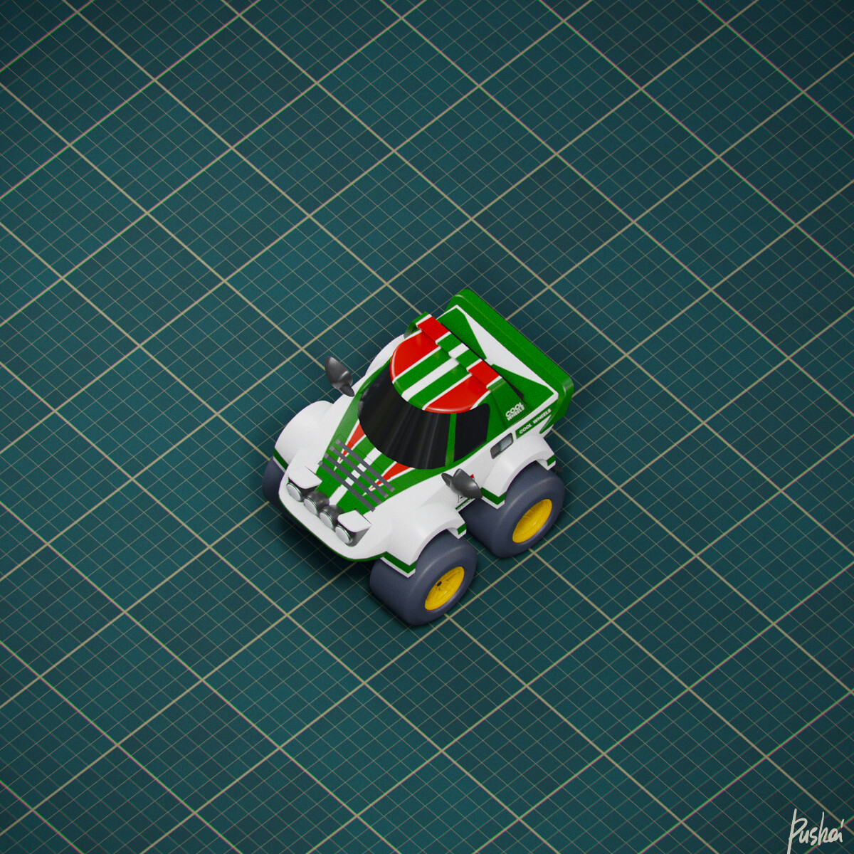 Aleksandr Pushai - Lancia Stratos HF