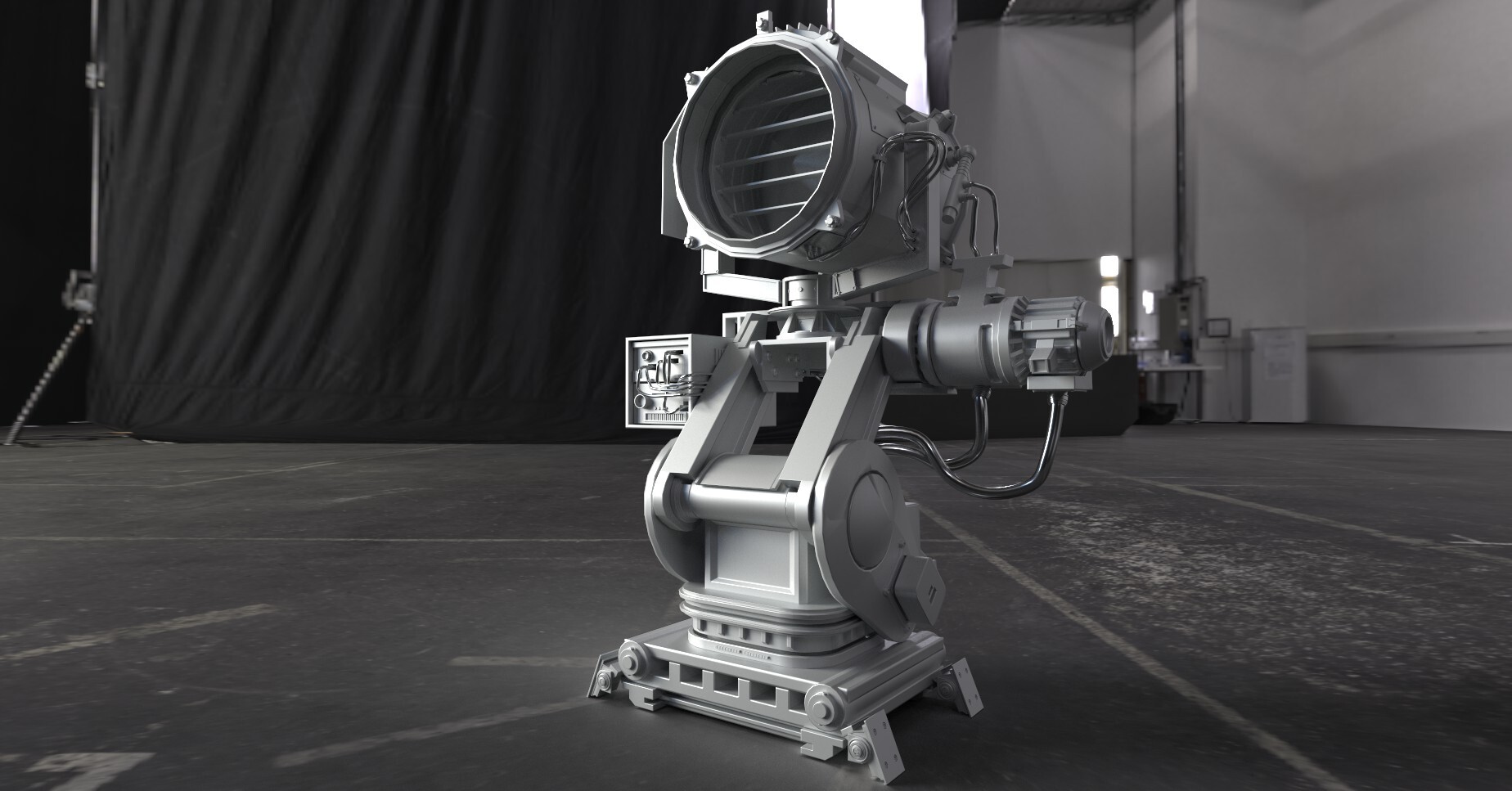 ArtStation - Hard Surface Assets ! light ! High Poly ! Props