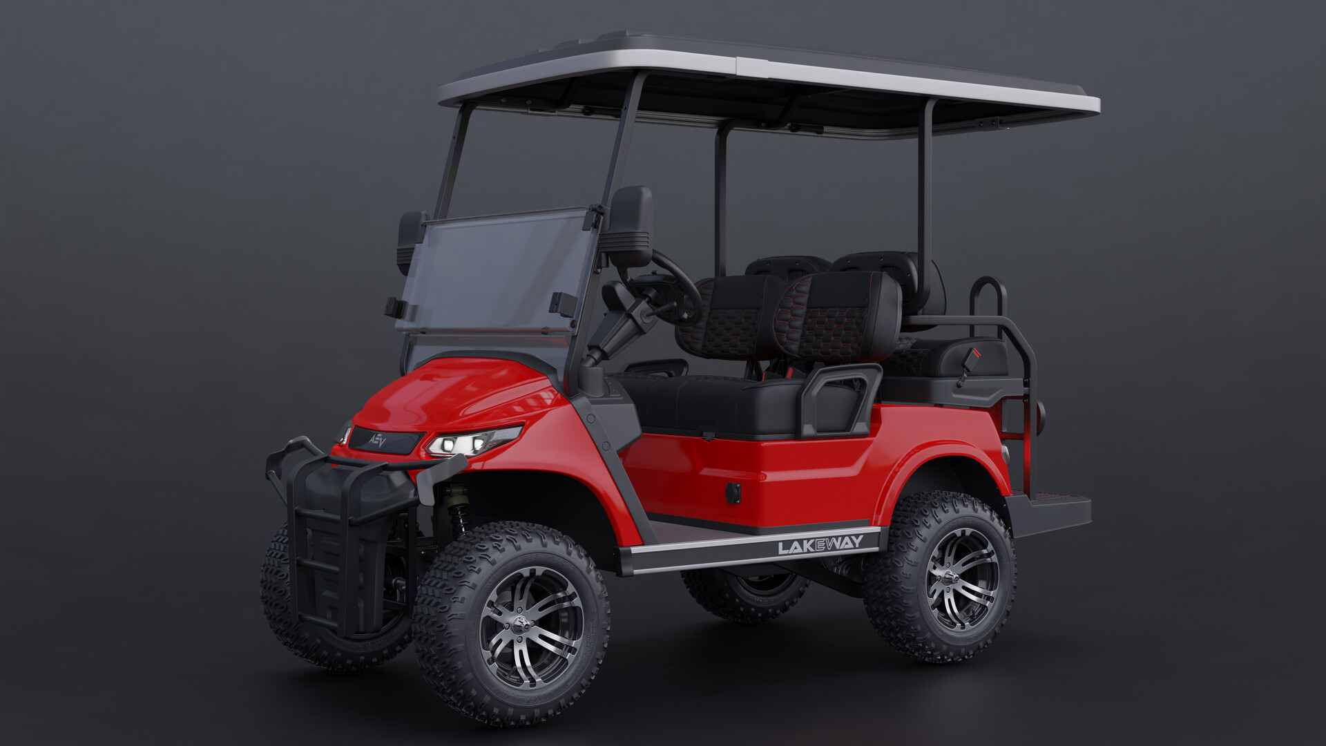ArtStation - Golf cart 3d blender auto hard surface realism
