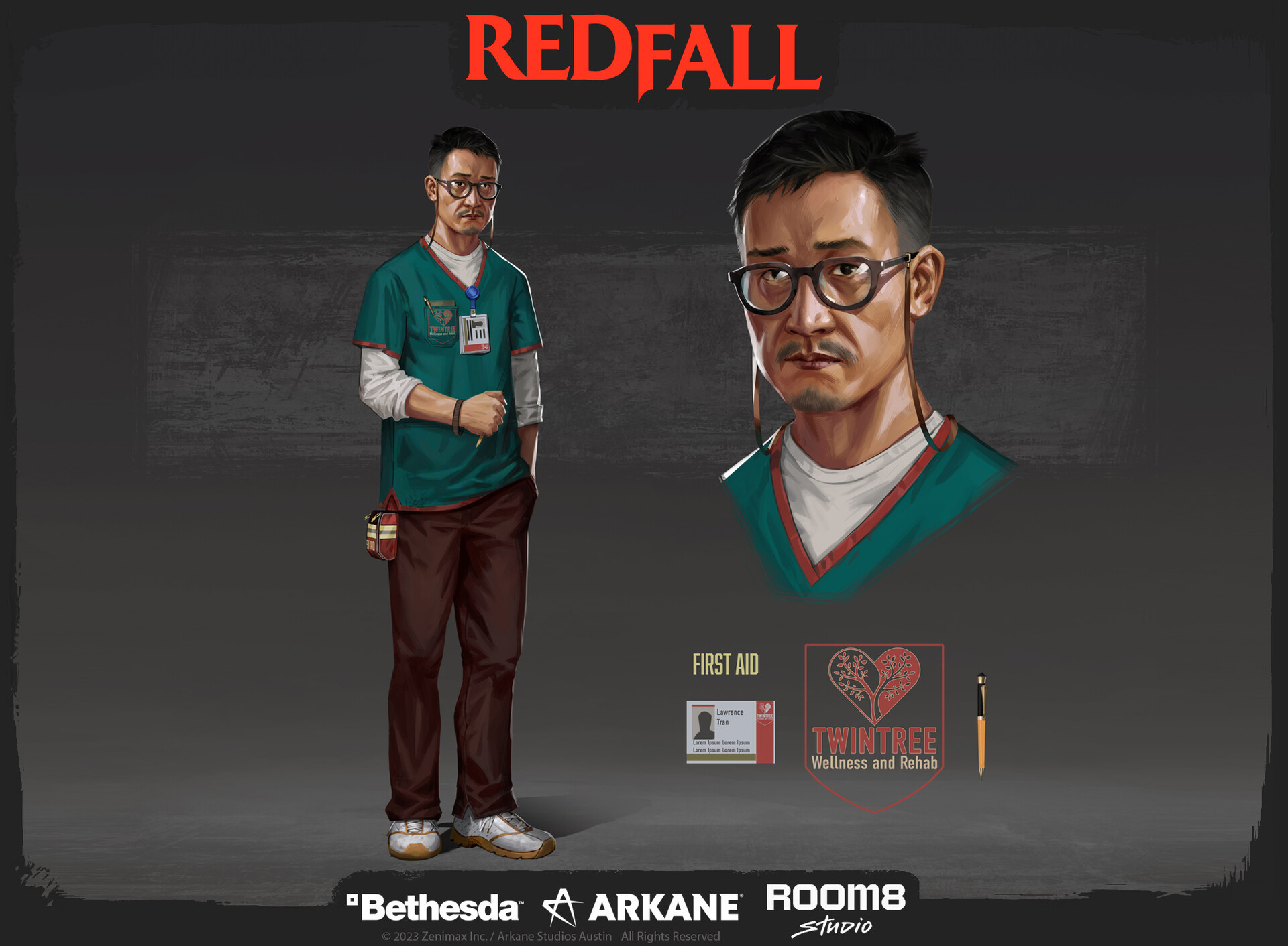Sergei Demidov - RedFall Characters Concept Art