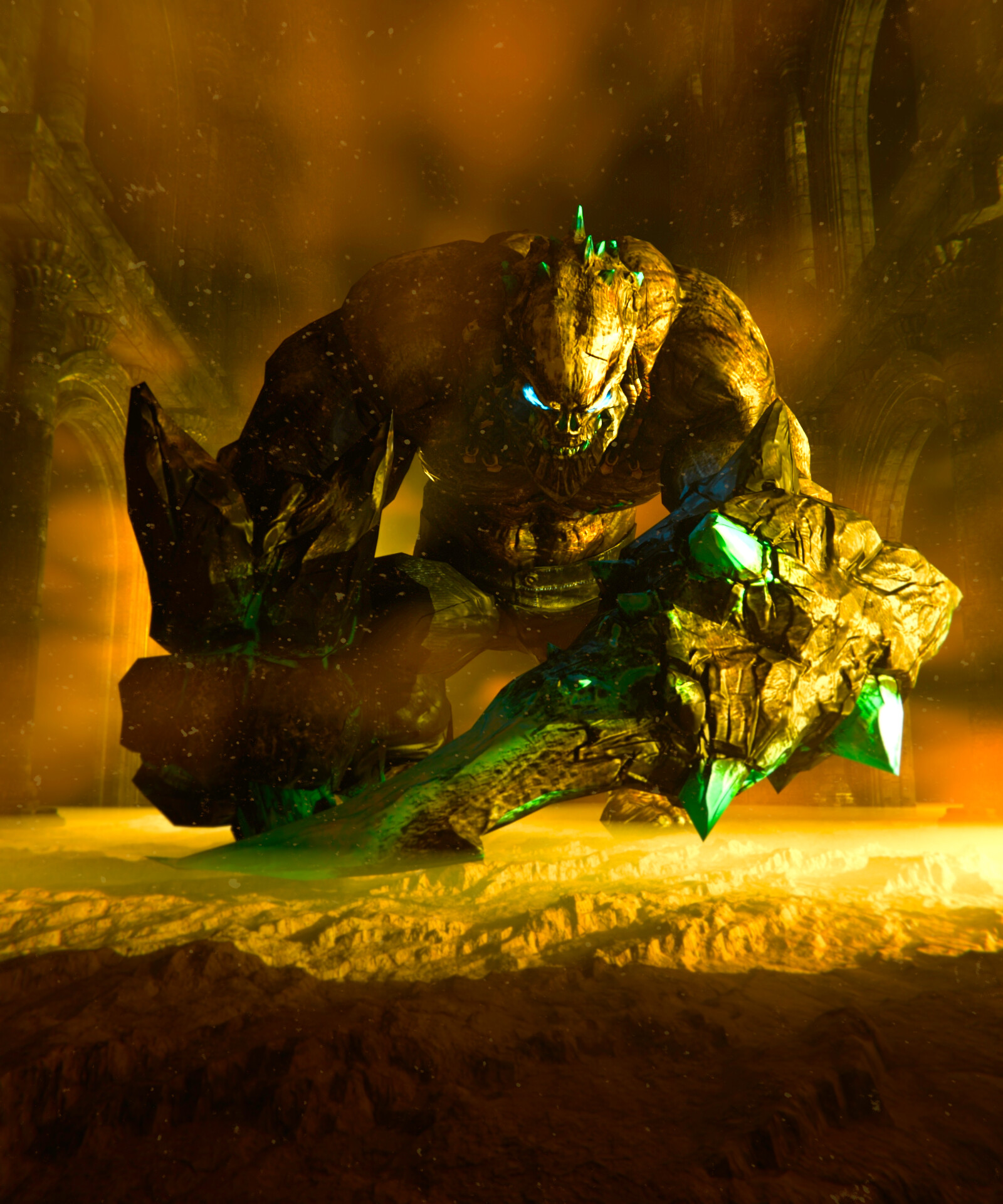 ArtStation - Kogok, The King of Ilythyrra