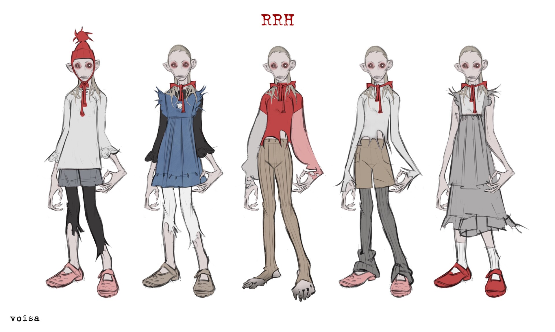 ArtStation - OC clothing design