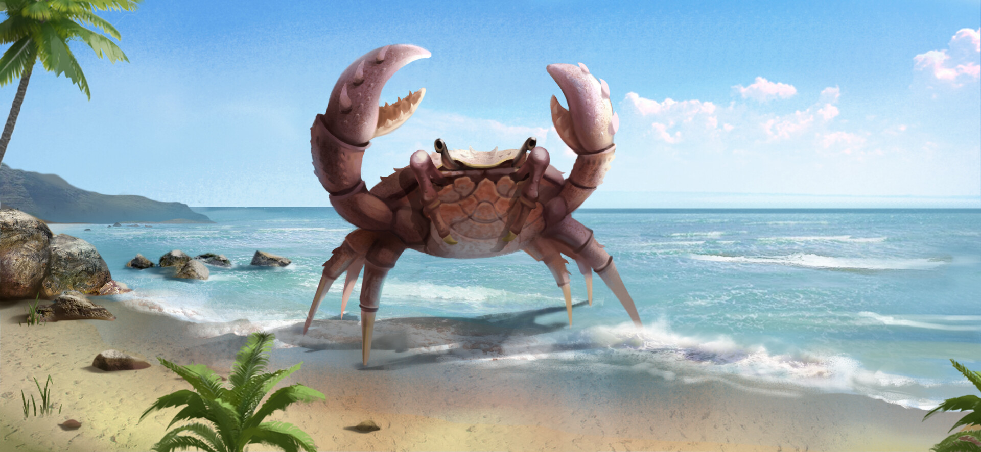 ArtStation - Monster crab concept art