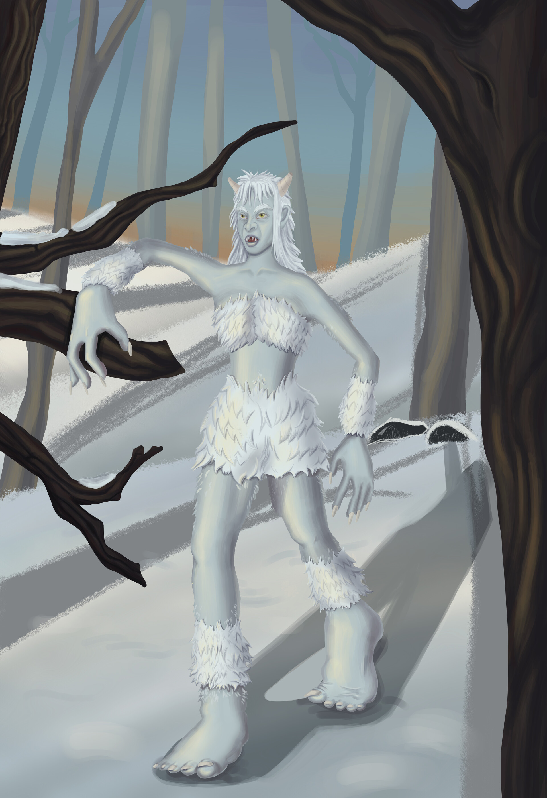 ArtStation - Yeti Girl