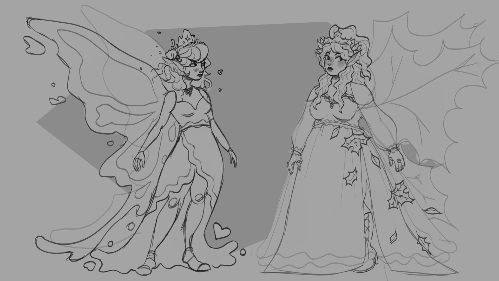 earth fairy coloring page