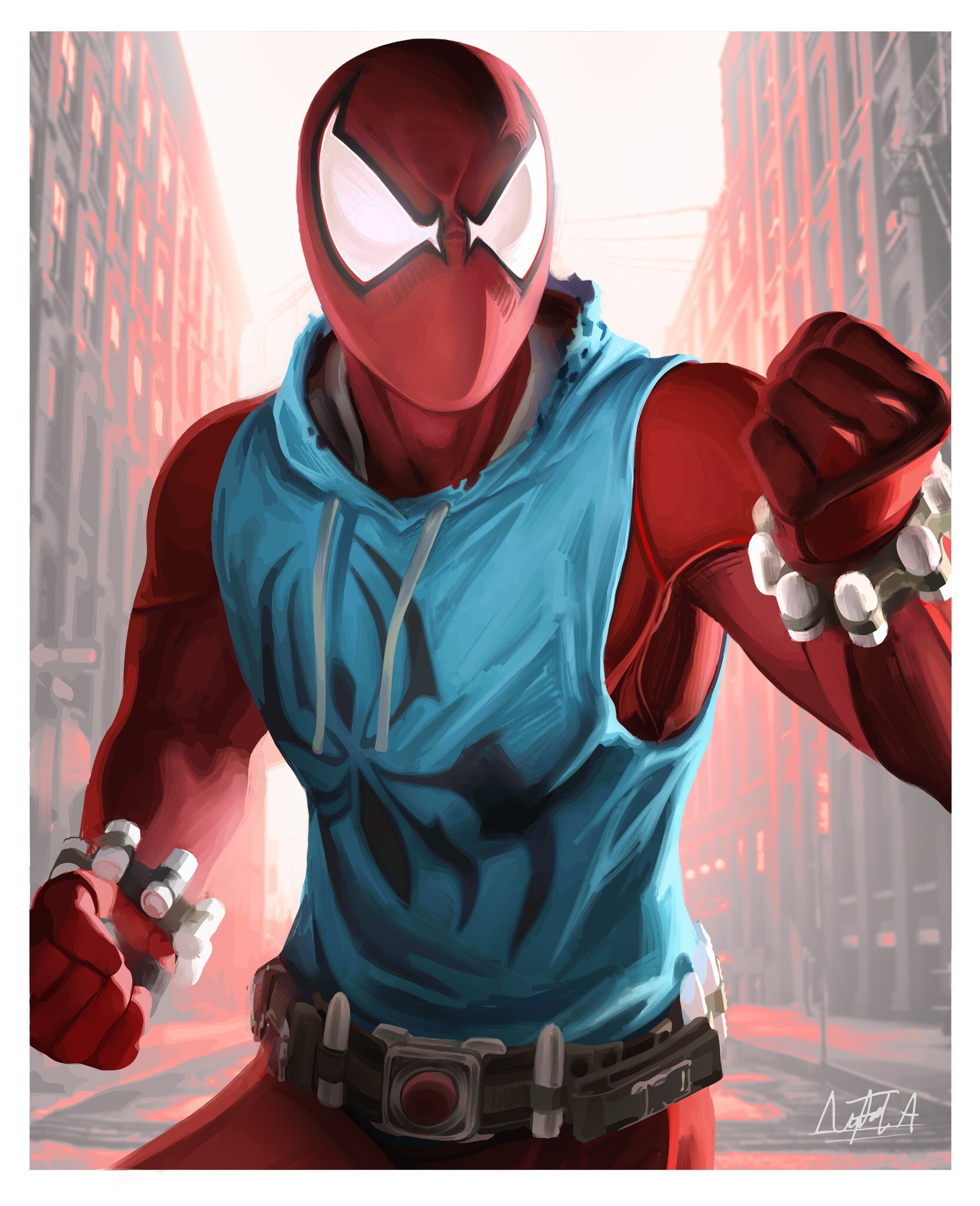 ArtStation - Scarlet Spider