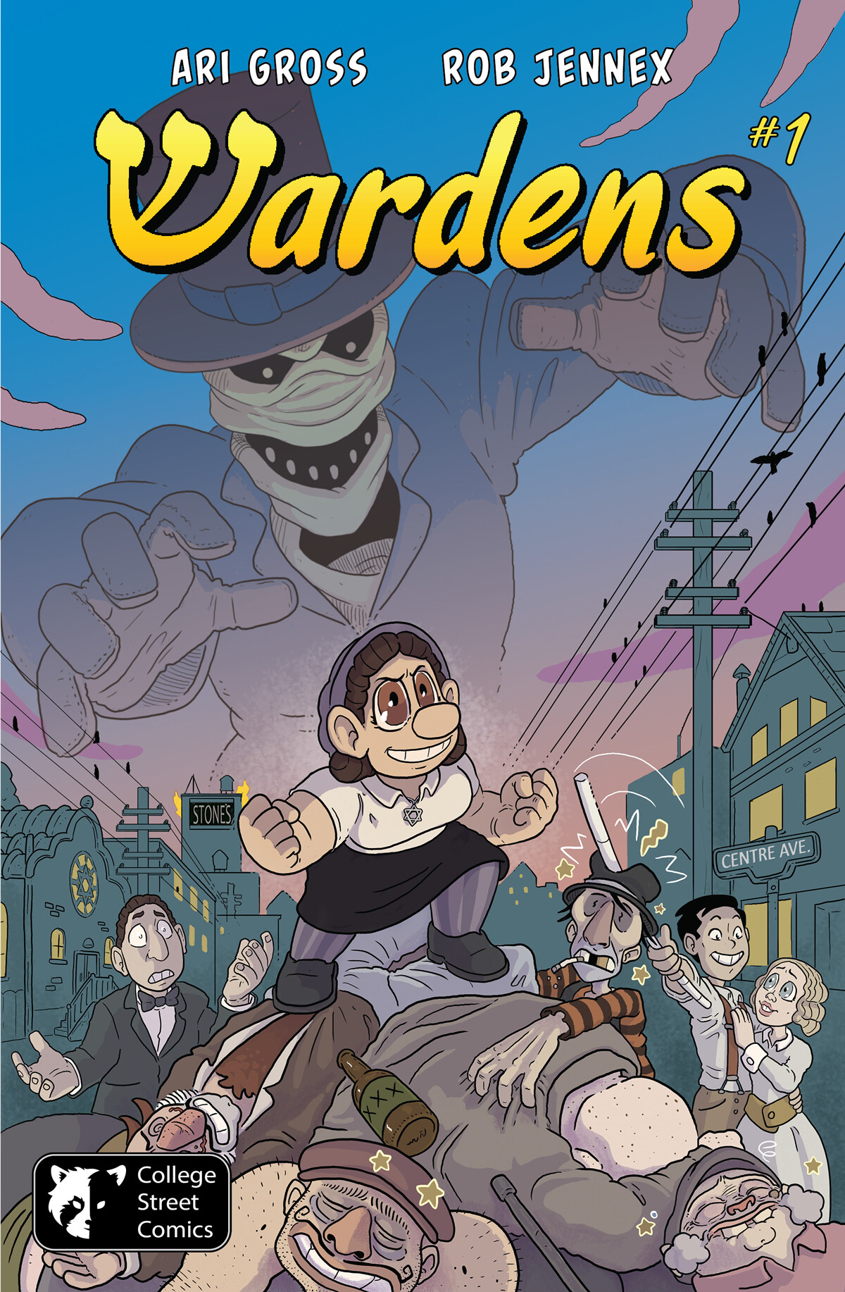 ArtStation - Wardens #1 comic cover.