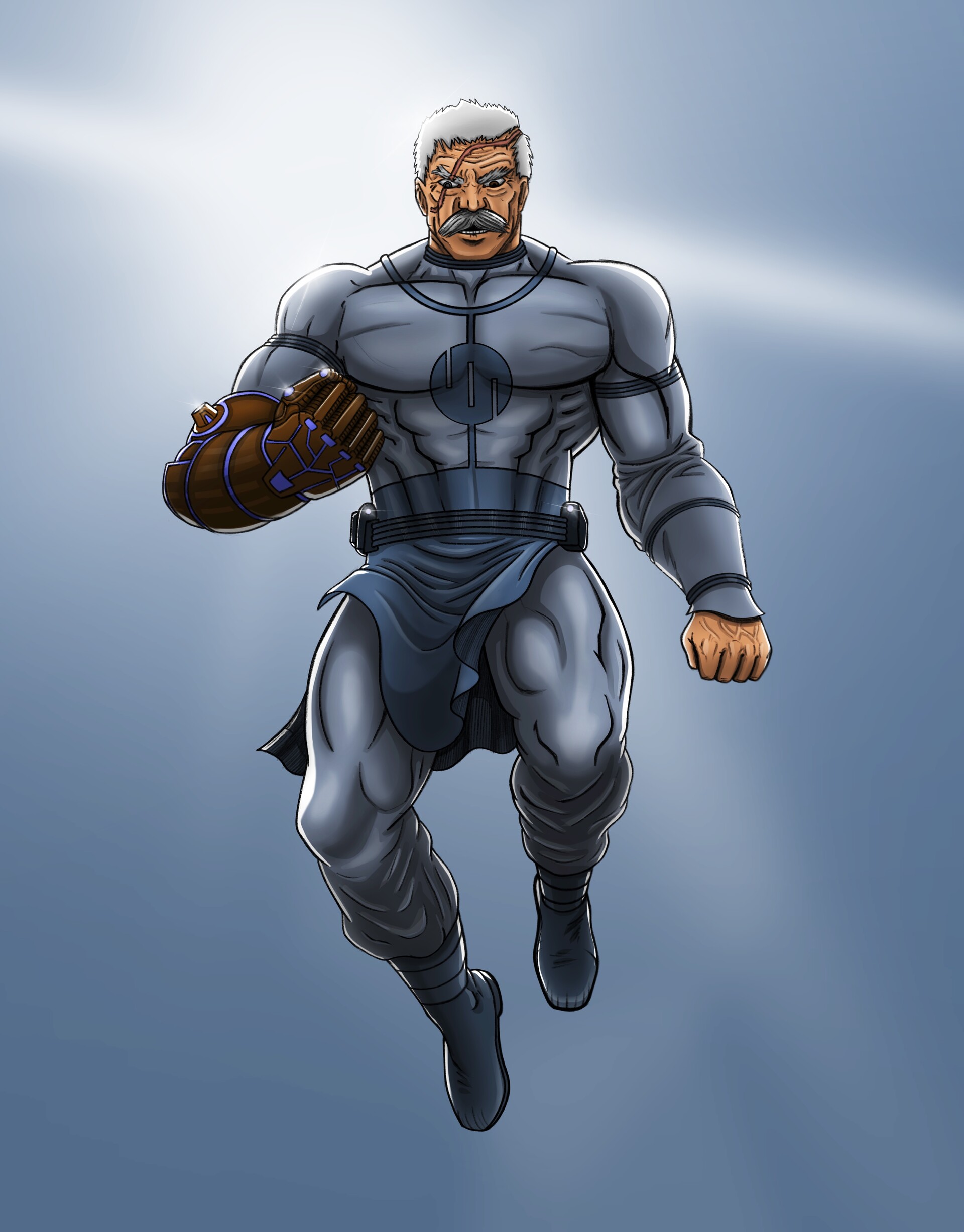 ArtStation - old man from Invincible (fanart)
