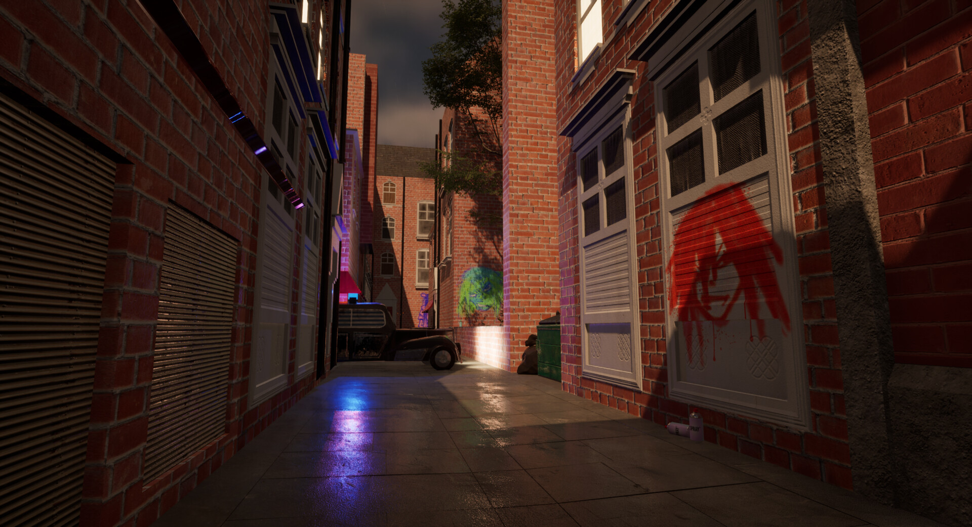 ArtStation - Police Chase (20 Second Short Animation)