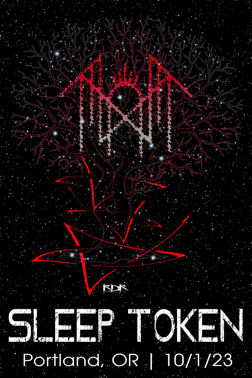 ArtStation - Sleep Token show poster