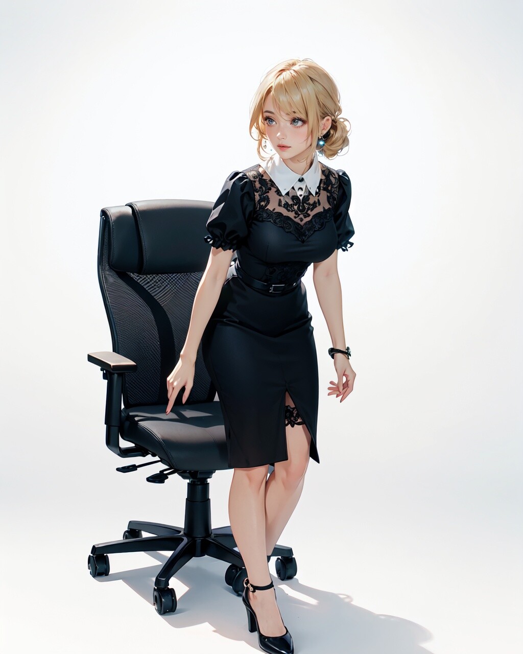 4K Anime Reference Art for Artists and Enthusiasts - 218 Office Working ...