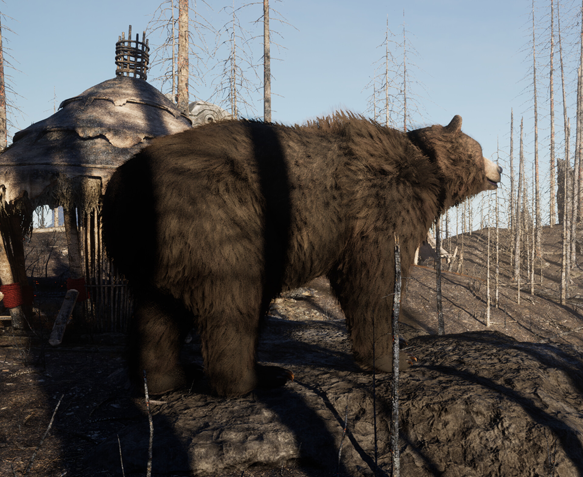 Hunter M Sparagna - 3D Artist - Grimnir Bear Form- Spirit of The North ...