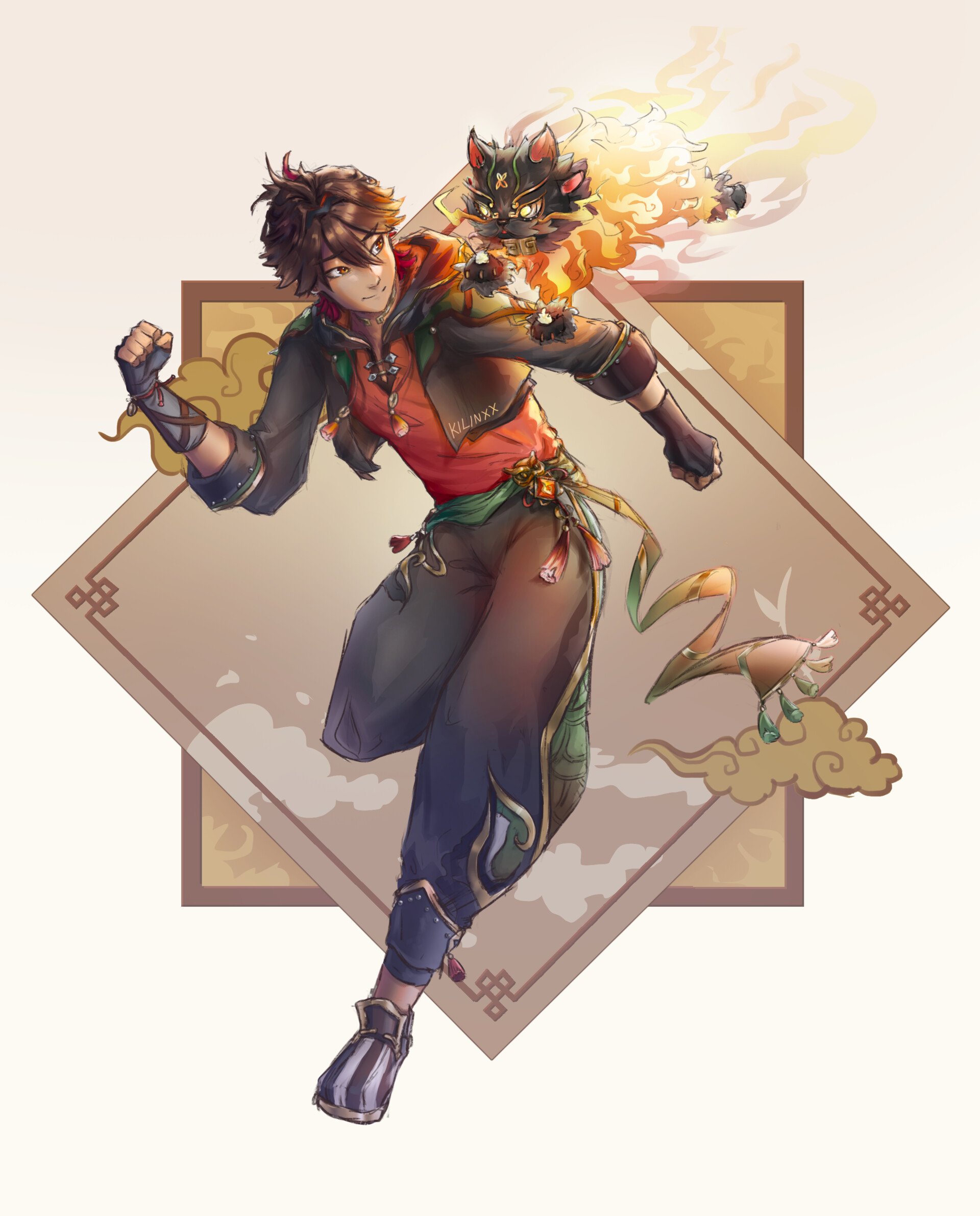 ArtStation - Ga-Ming (Genshin Impact Fanart)