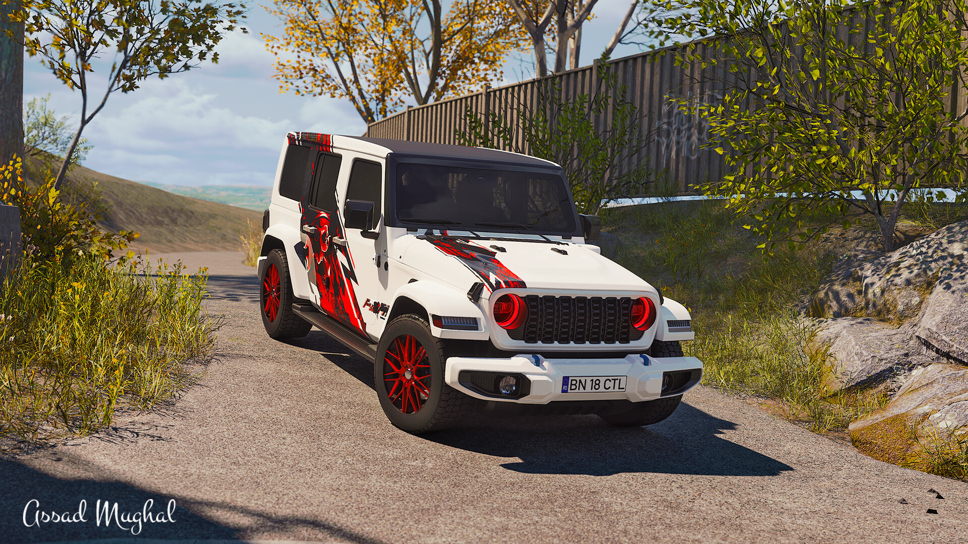 ArtStation - Jeep render unreal engine