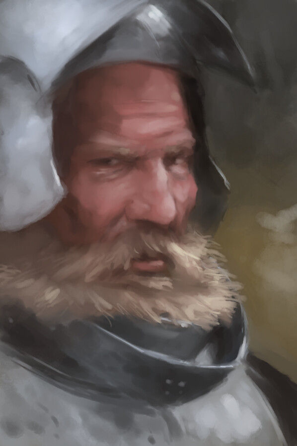 ArtStation - Old knight