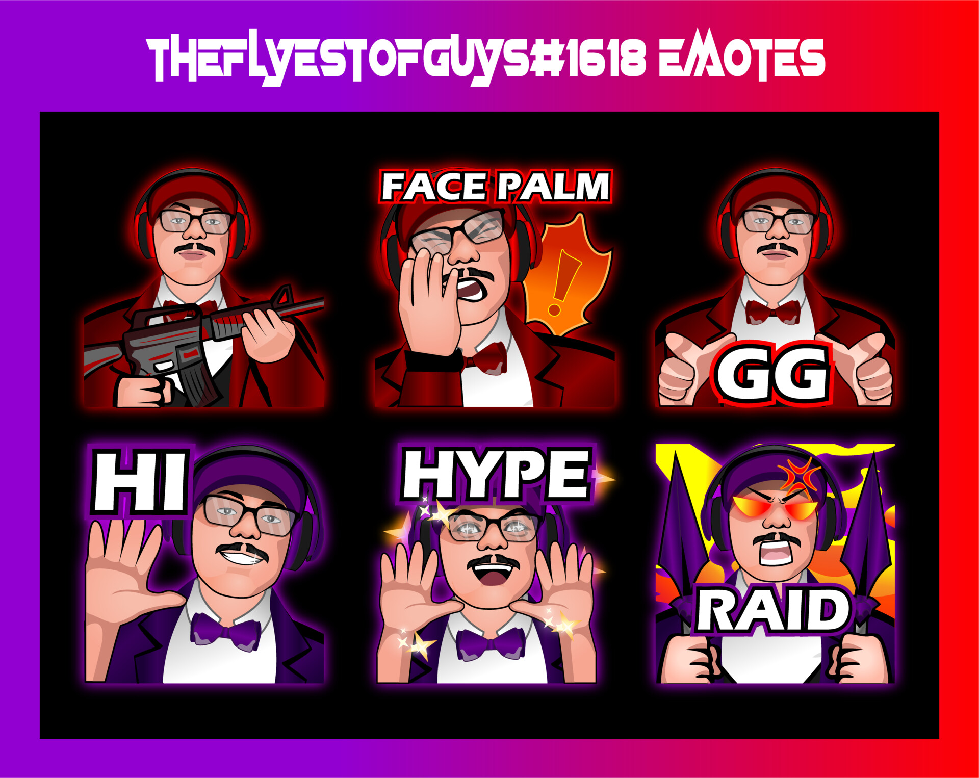 ArtStation - Cartoon emotes