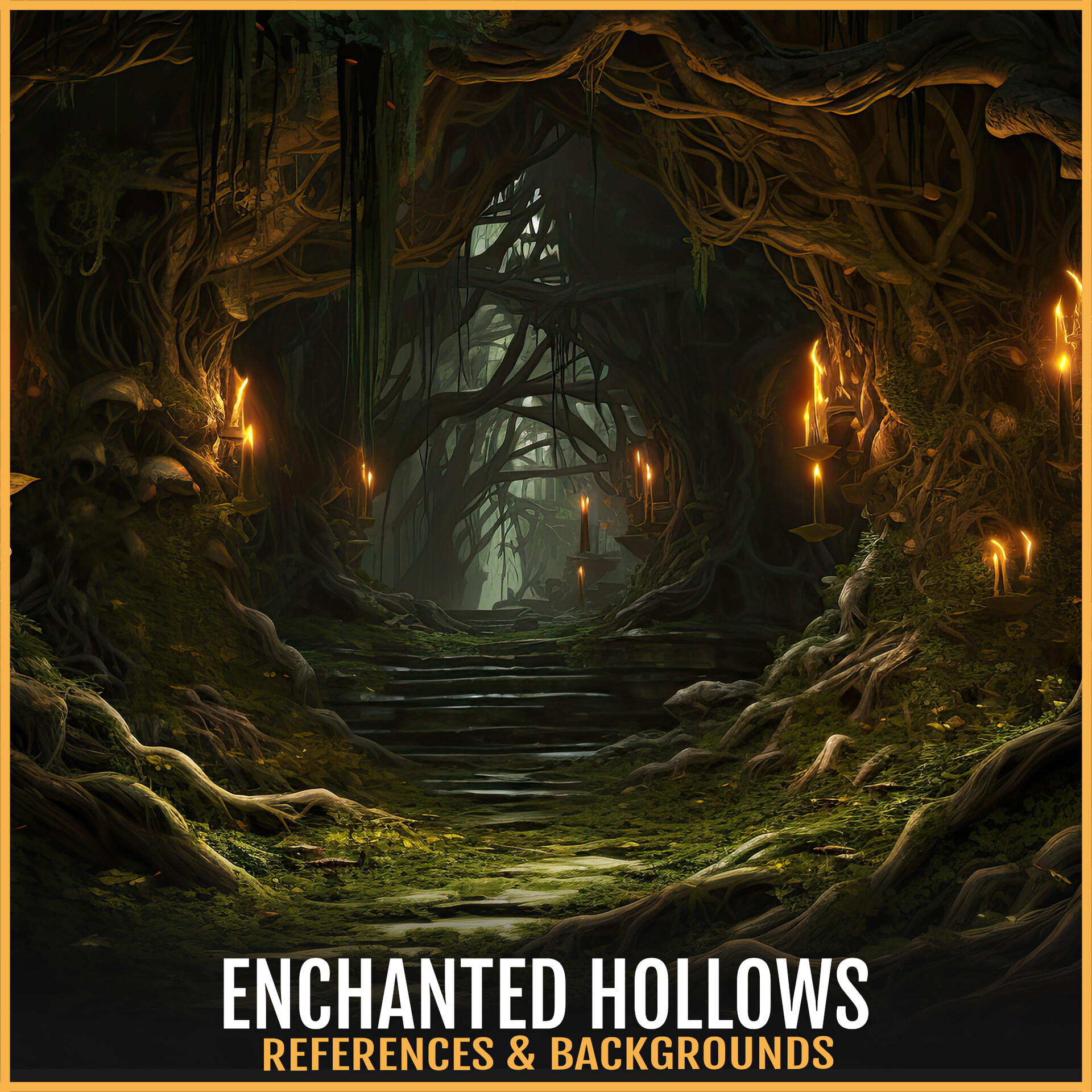 ArtStation - 202 Enchanted Hollows Environment