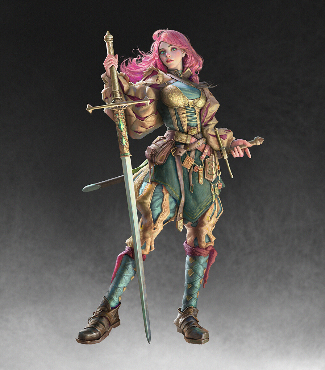 ArtStation - Female warriors