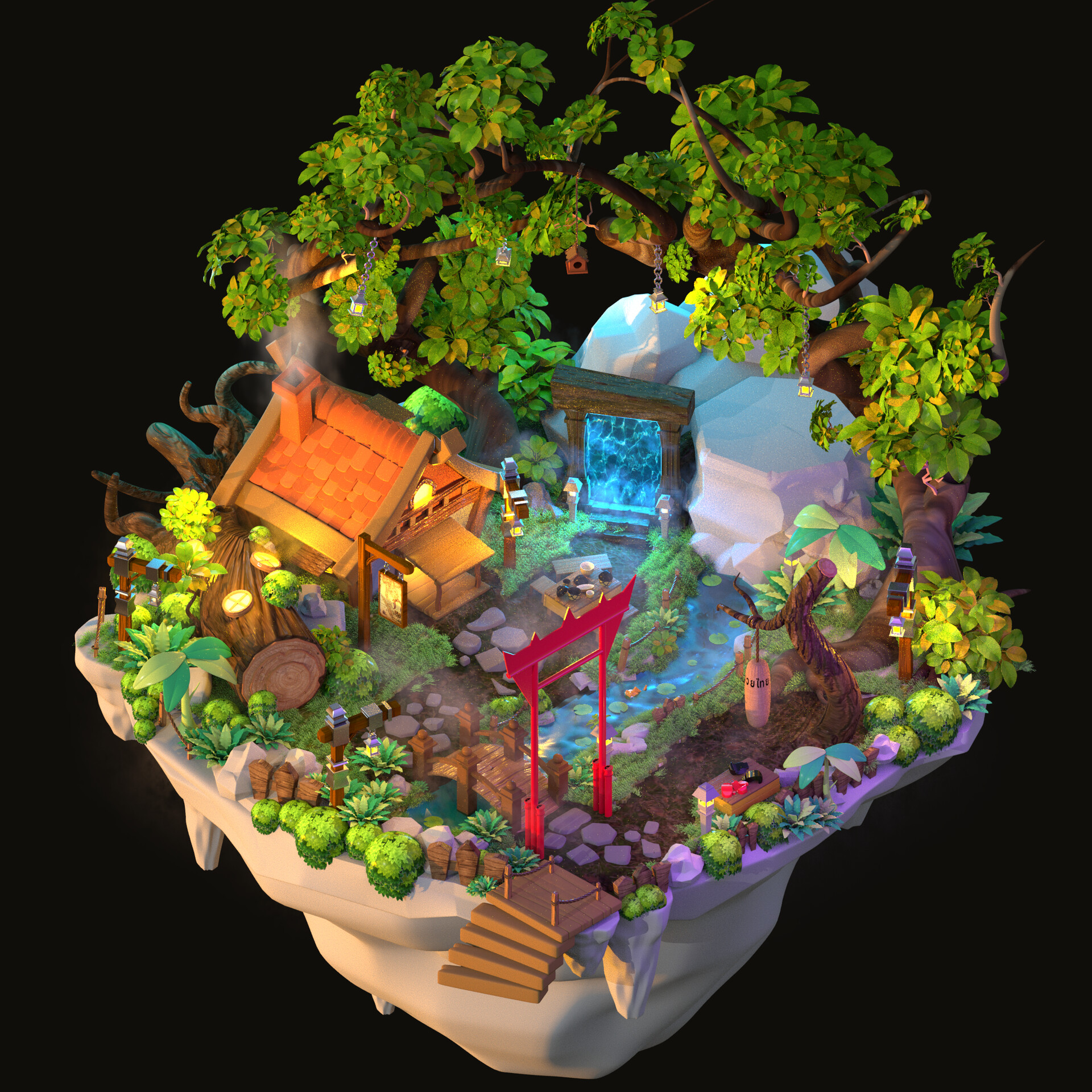 ArtStation - 3D Isometric