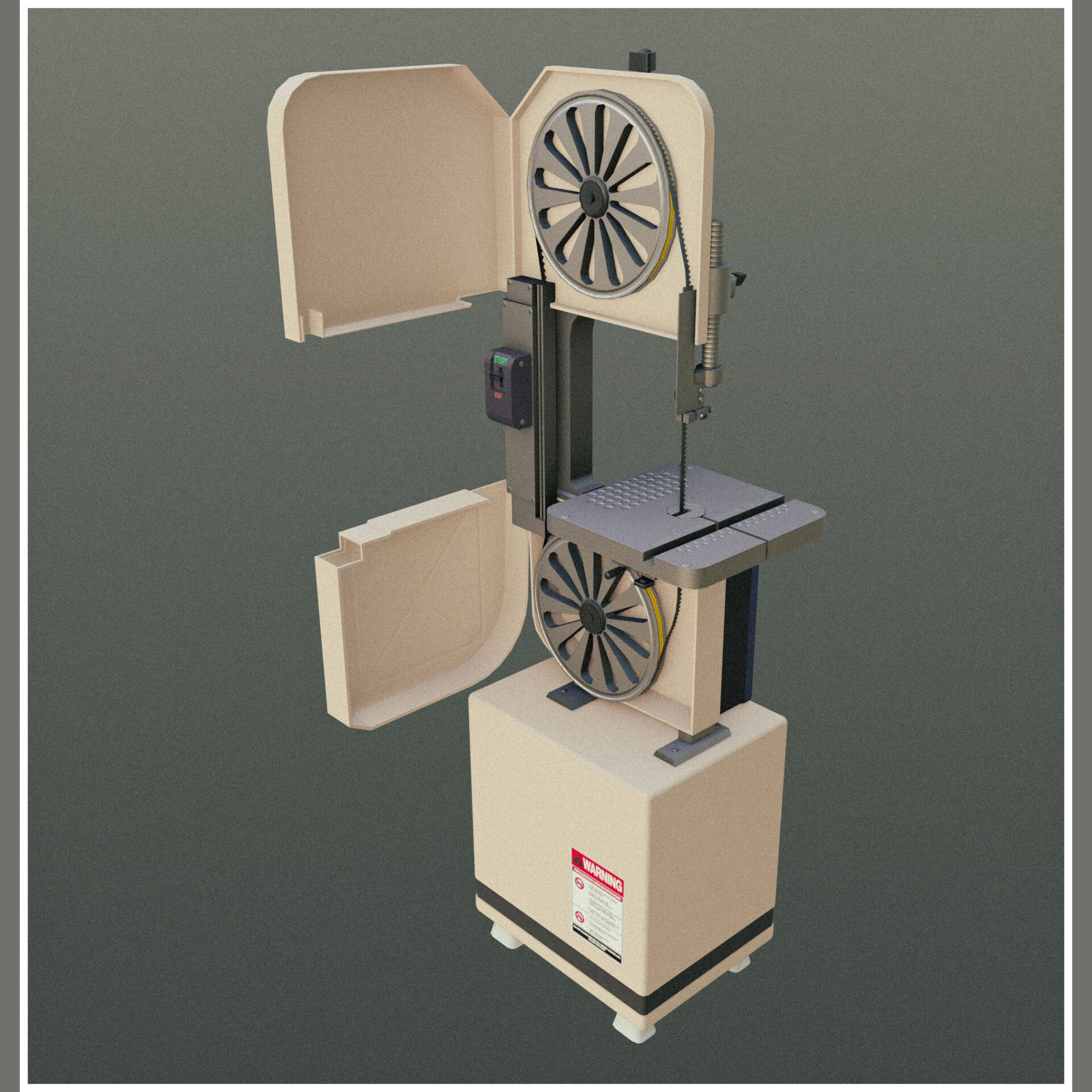 ArtStation - Band Saw Cutter VR Project (Main Assests) - Siminsights