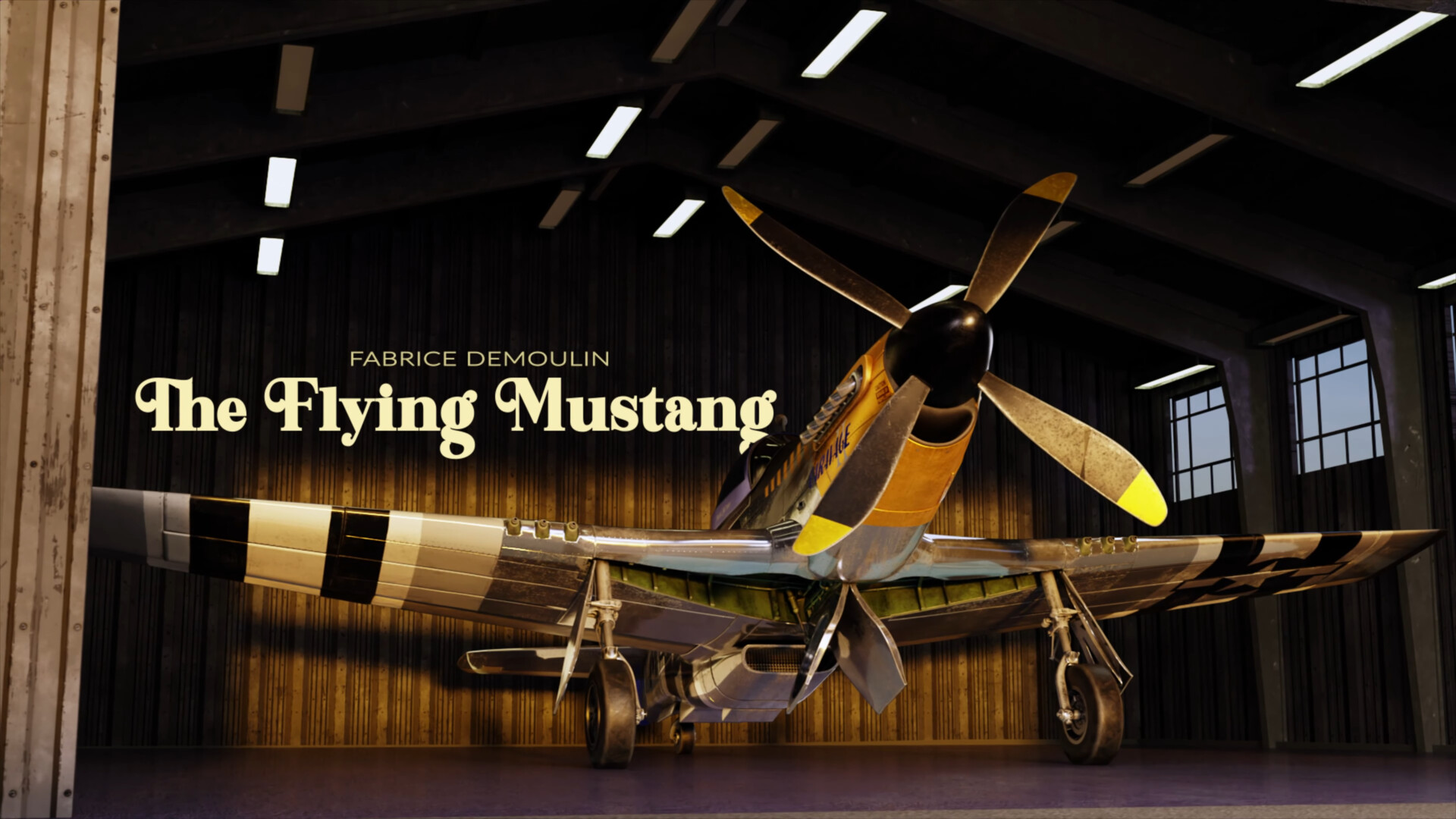 ArtStation - The Flying Mustang