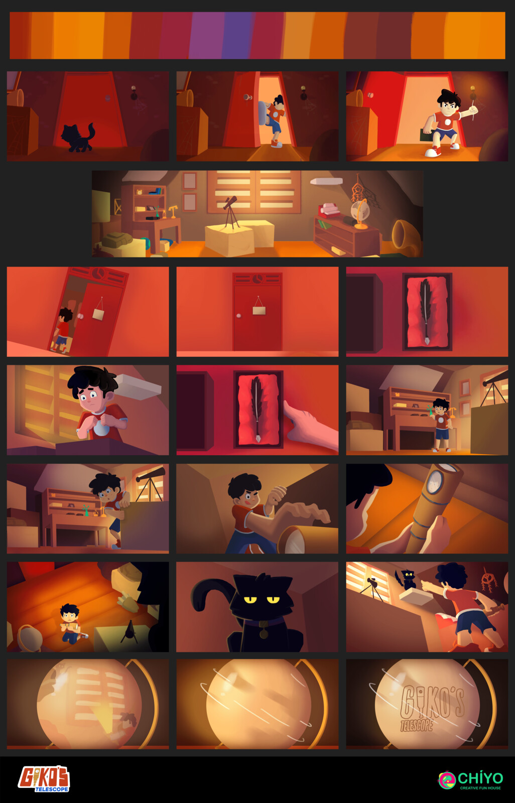 Dani Hendrawan - Gikols telescope Teaser Visual development