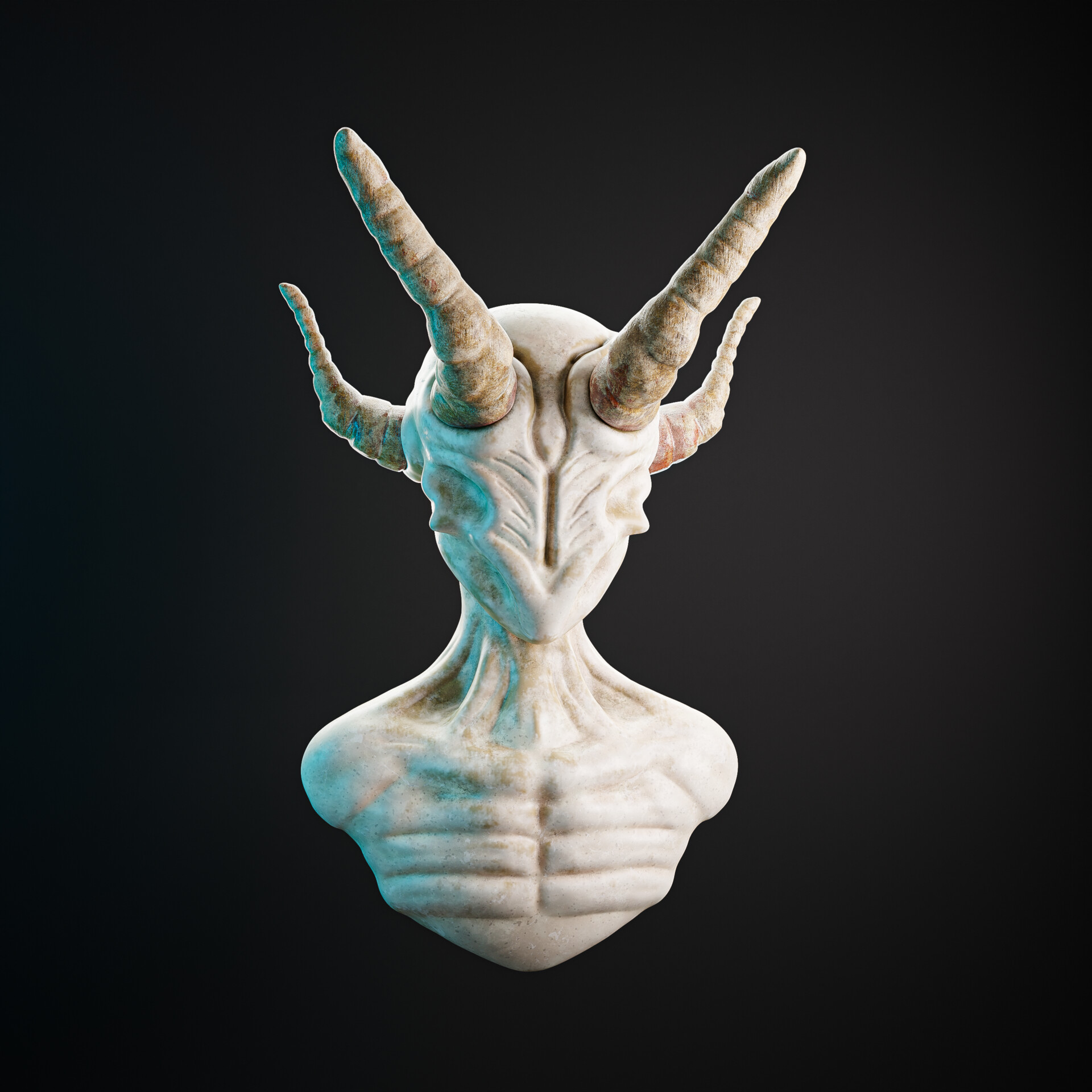 ArtStation - monster made following a tutorial