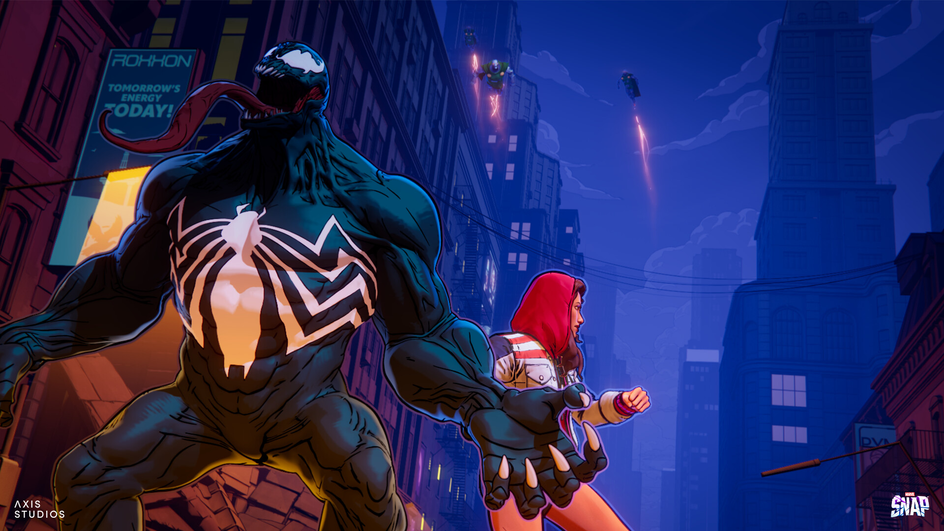 Axis Studios - Marvel Snap: Character Breakdowns to Final Stills