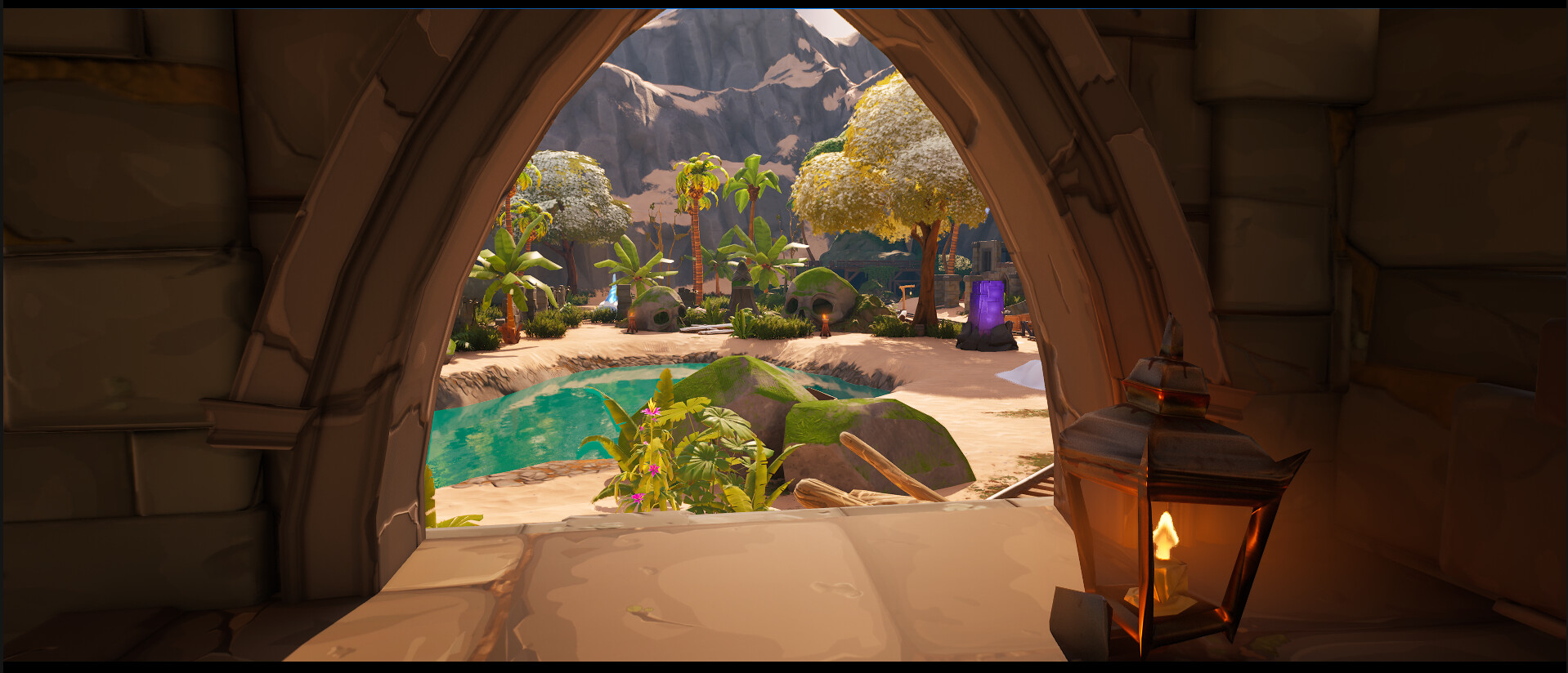 ArtStation - UEFN Level Design - Nordic Mystic Island (+Variations)