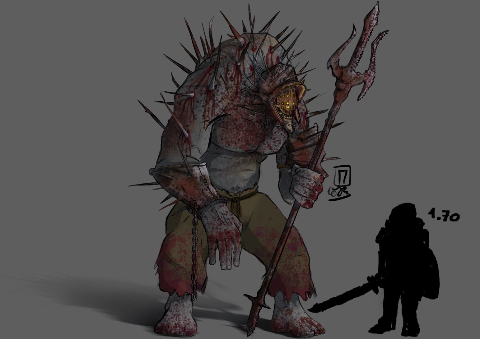 ArtStation - zombie gladiator