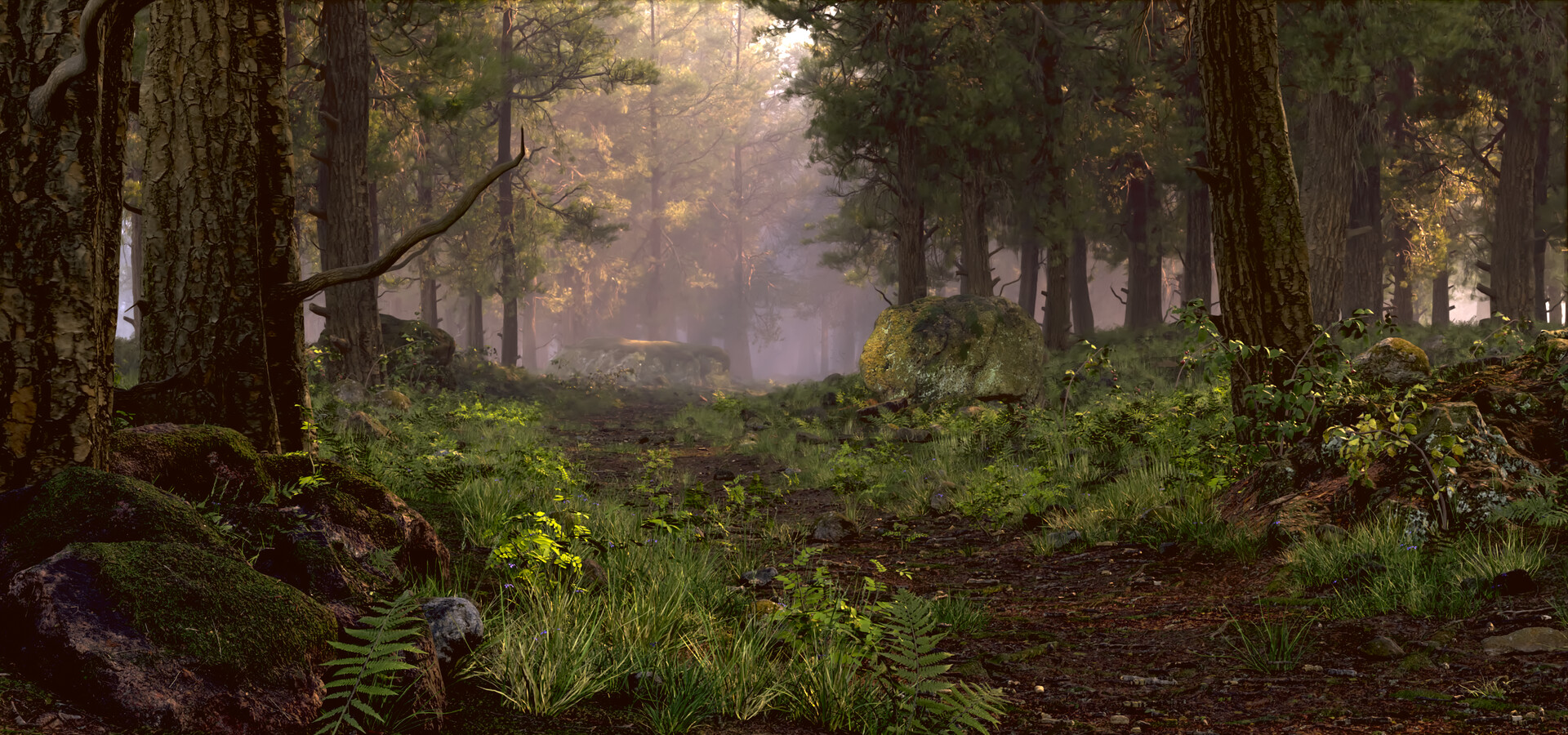 ArtStation - The Path Not Taken