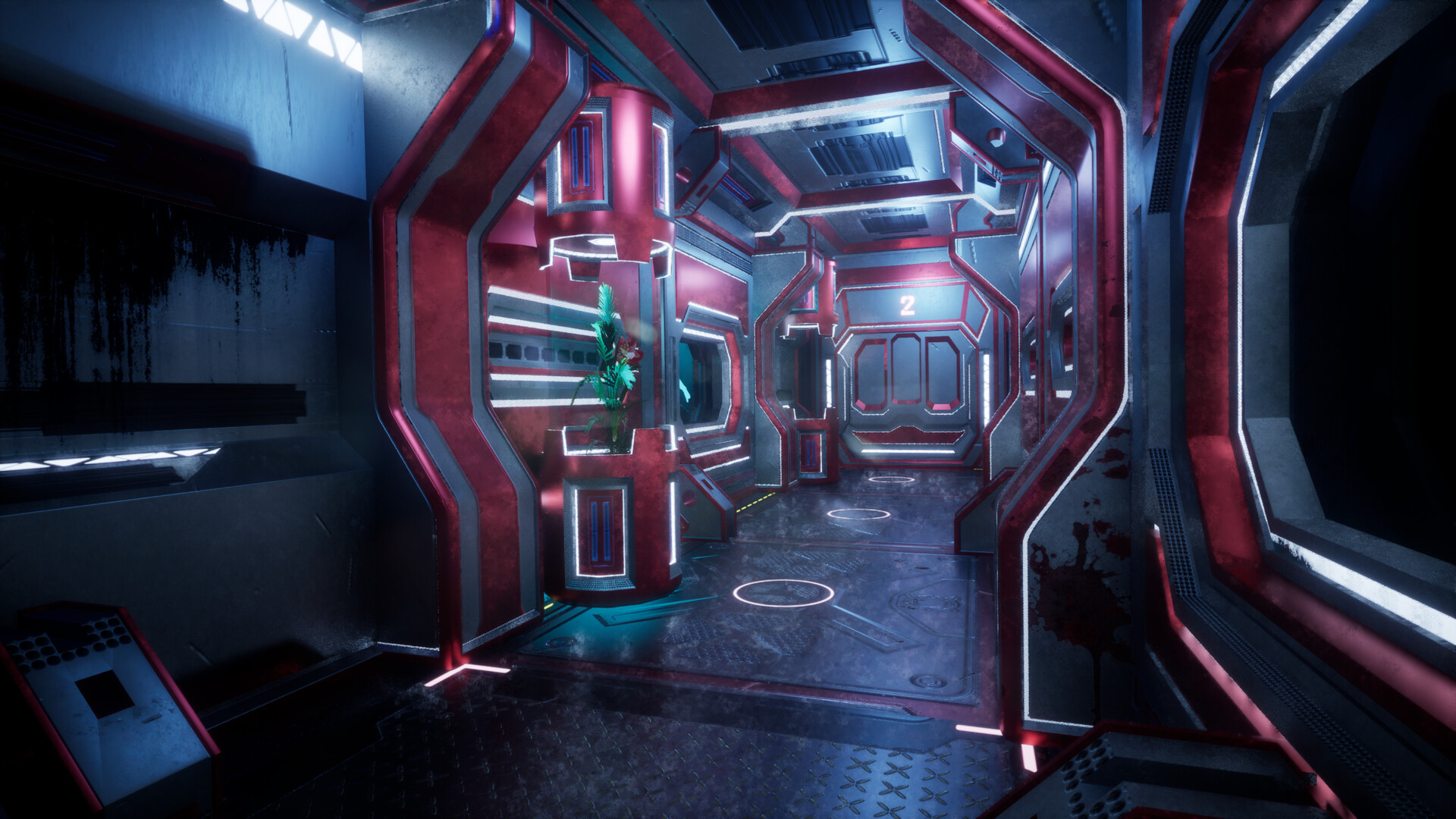 ArtStation - Sci-Fi Hall with Modular Kit