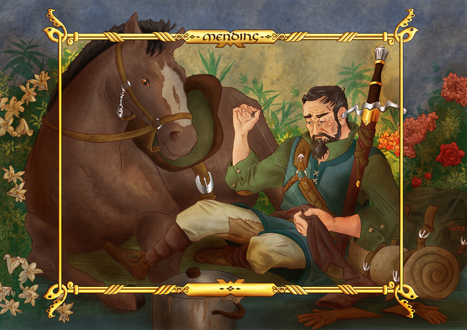 ArtStation - Mending