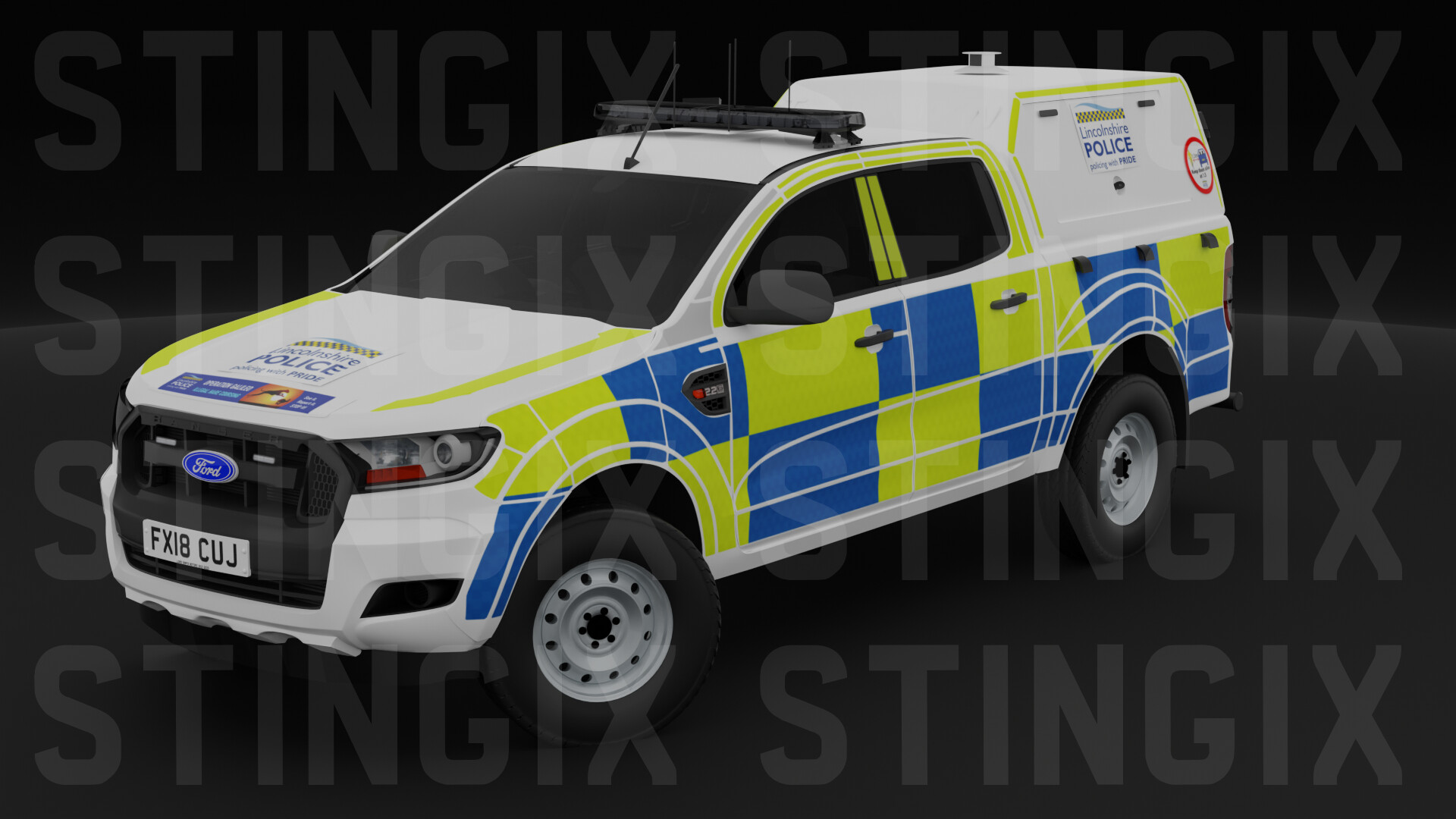 ArtStation - Ford Ranger - Lincolnshire Police Rural Crime Action Team ...