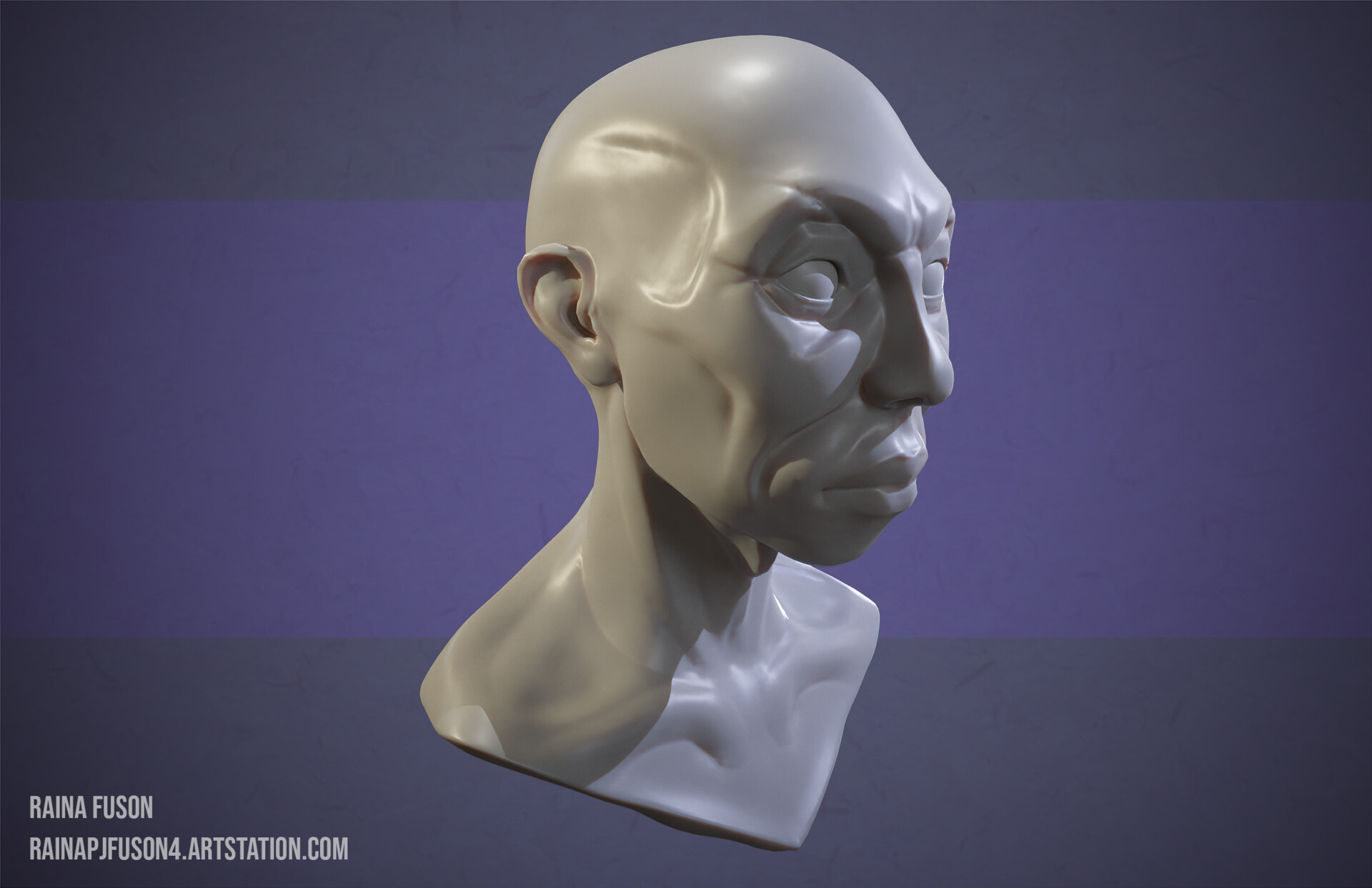 ArtStation - Stylized Character Bust