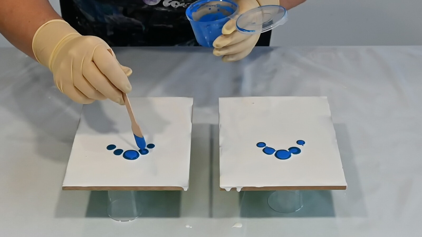 Fiona Art - Easy Double Dip Flowers: Acrylic Pouring Tutorial for ...