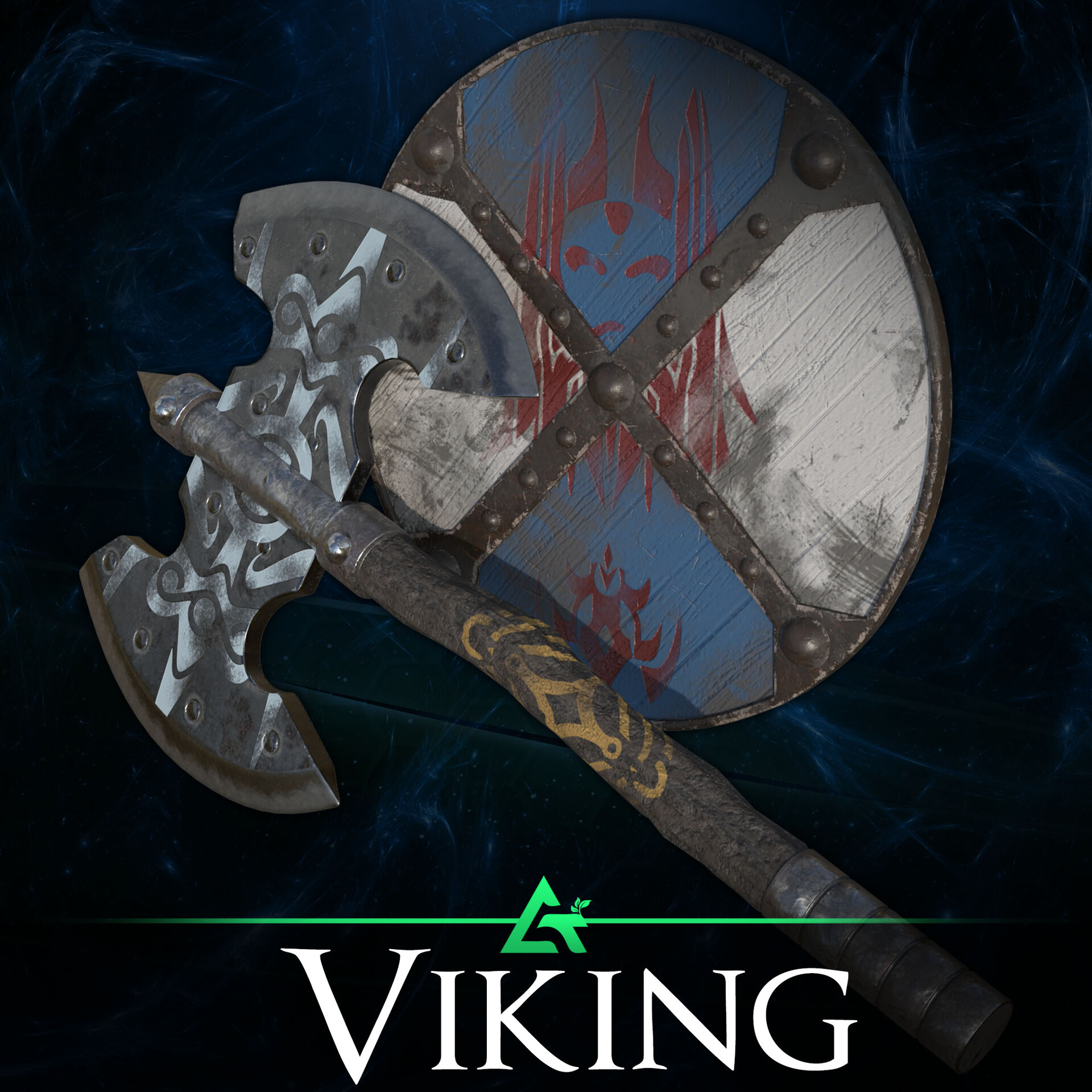 ArtStation - 1000 Hand Painted Alpha Fantasy Viking Symbols (MEGA Pack ...