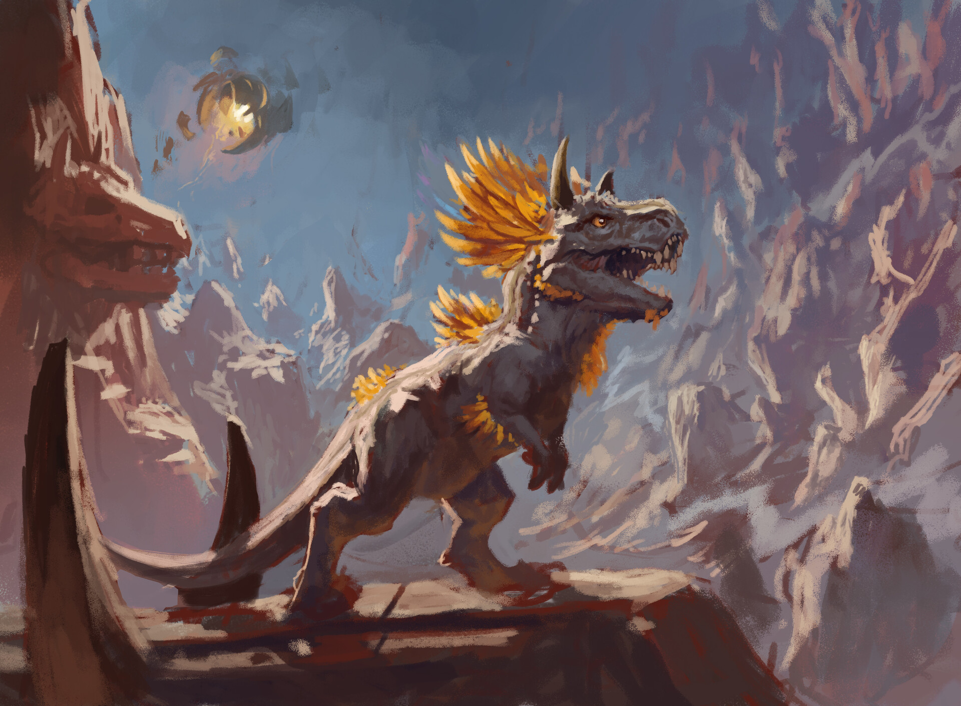 Minard Maxime - MTG - Belligerent Yearling