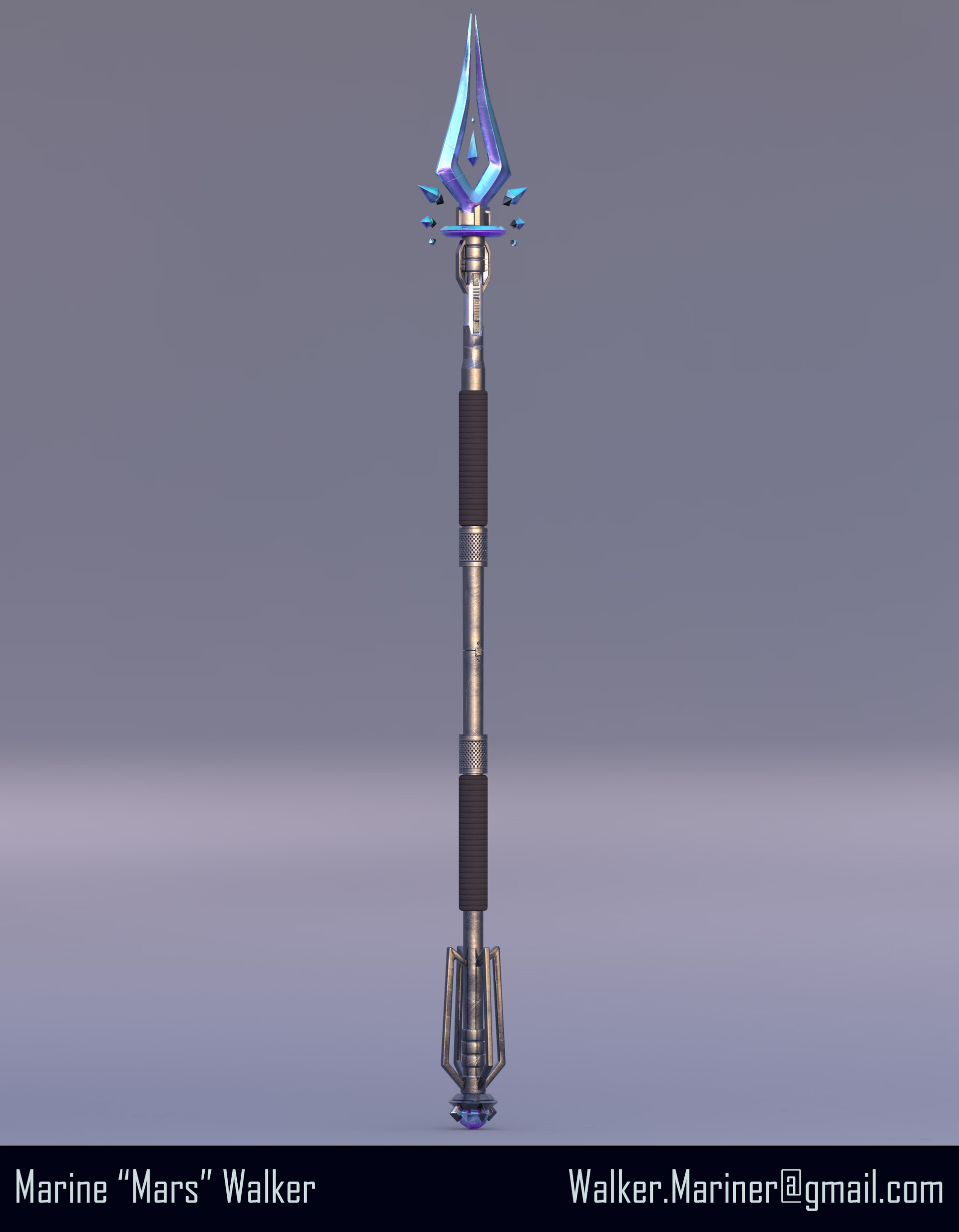 Marine "Mars" Walker - Fantasy Polearm - Ultra's Taqalan