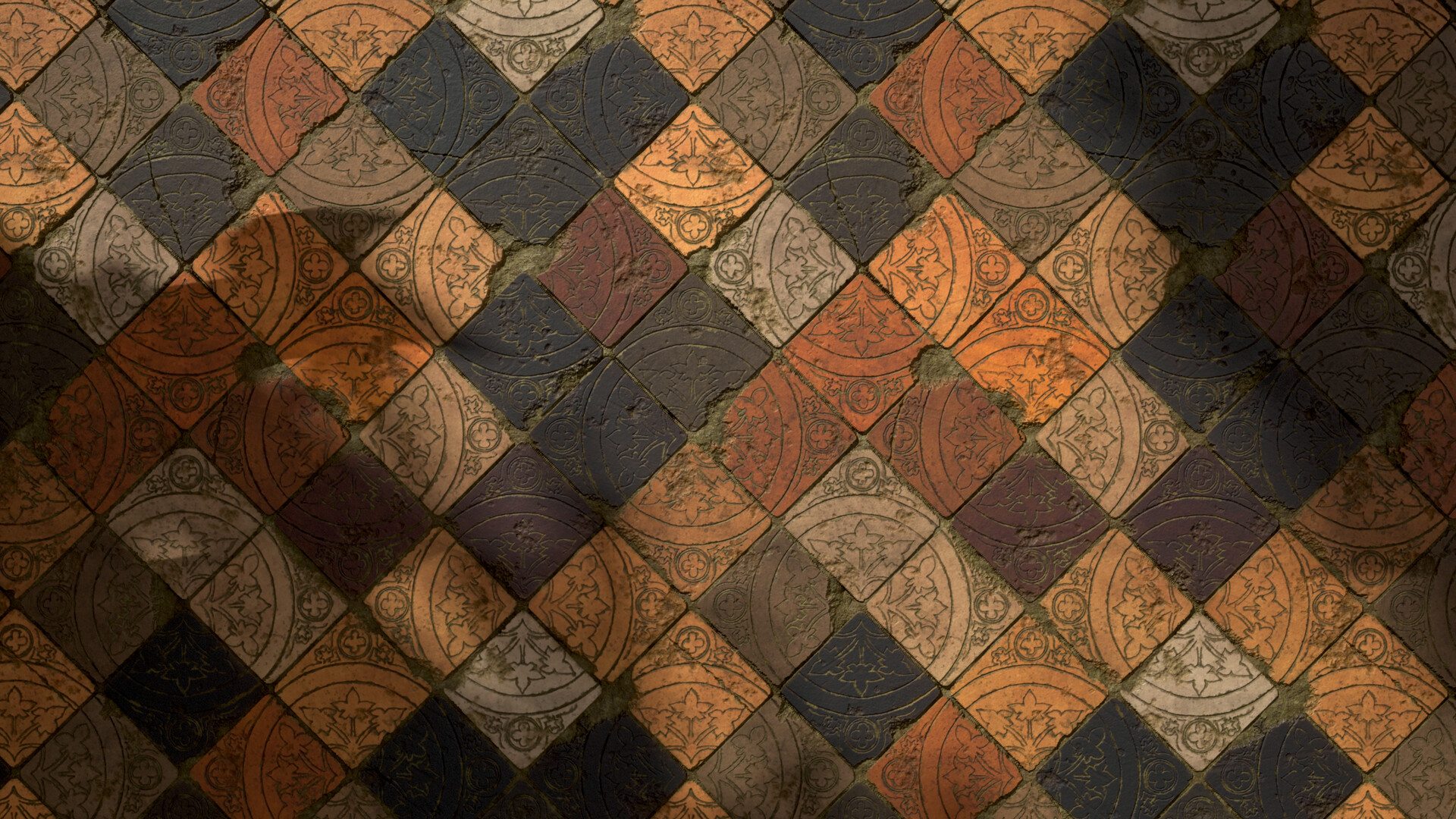 Mathéo Duperoir - Engraved Floor Tiles