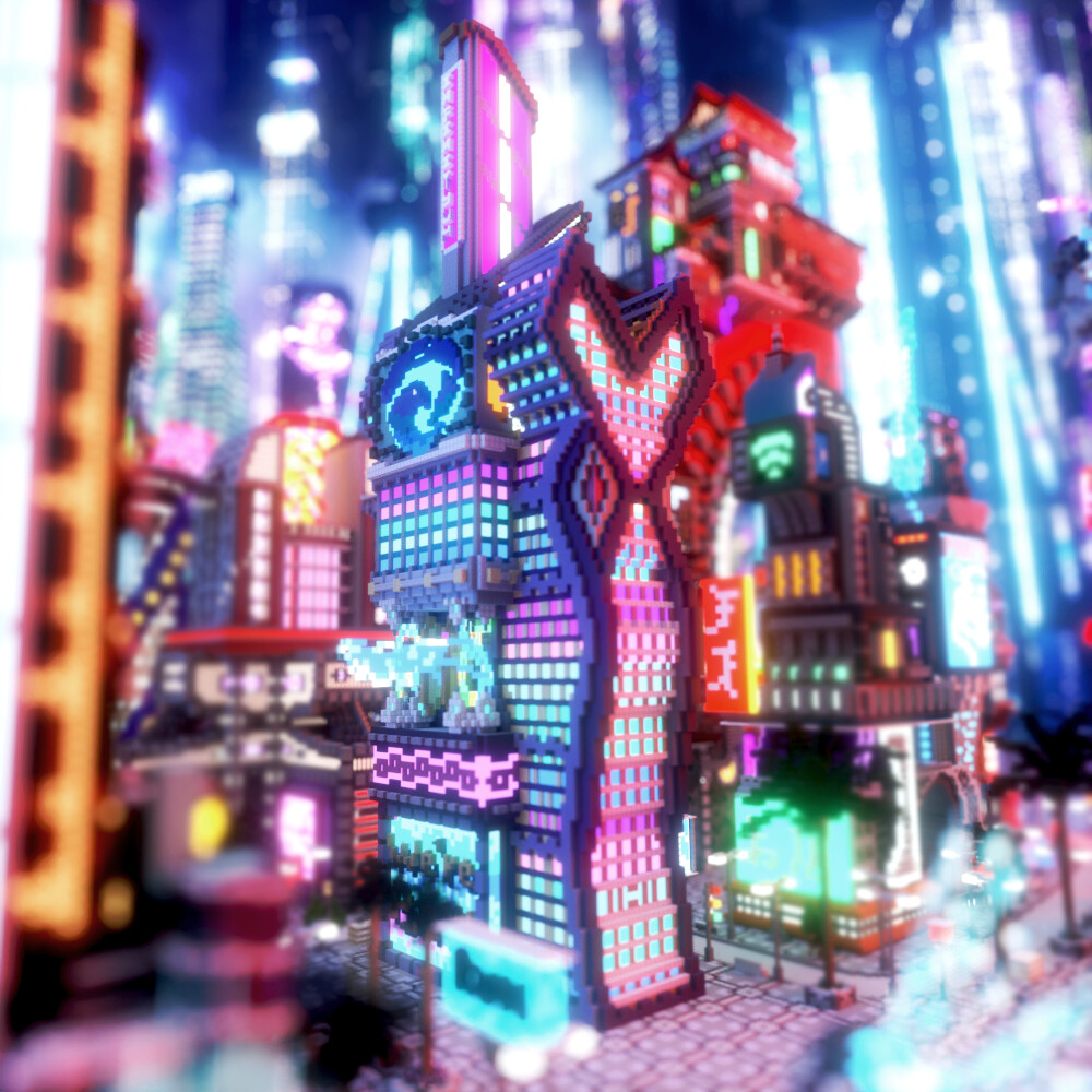 ArtStation - Falcon building