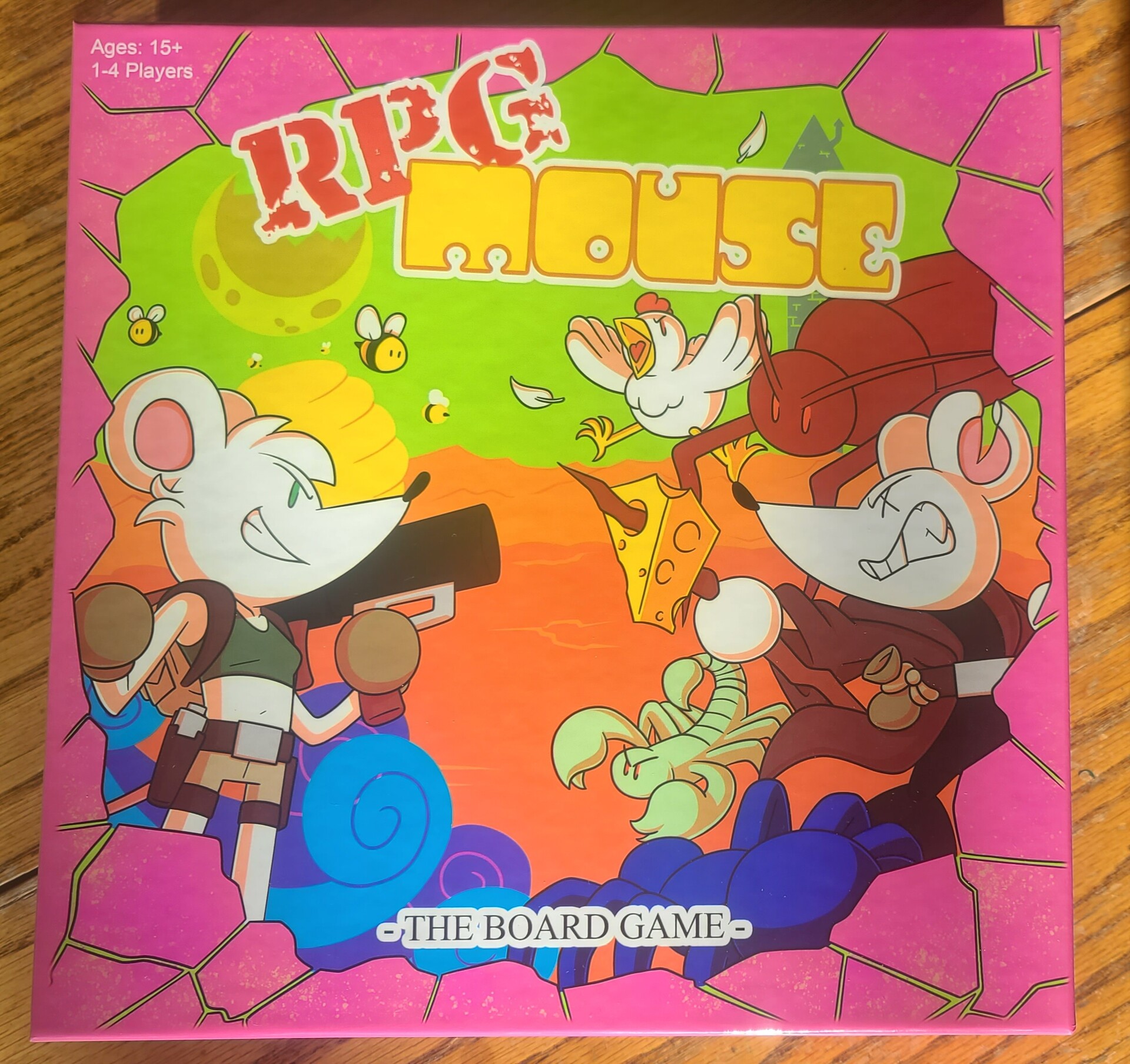 ArtStation - RPG Mouse Board Game Prototype Physical - College Art Sem1 ...