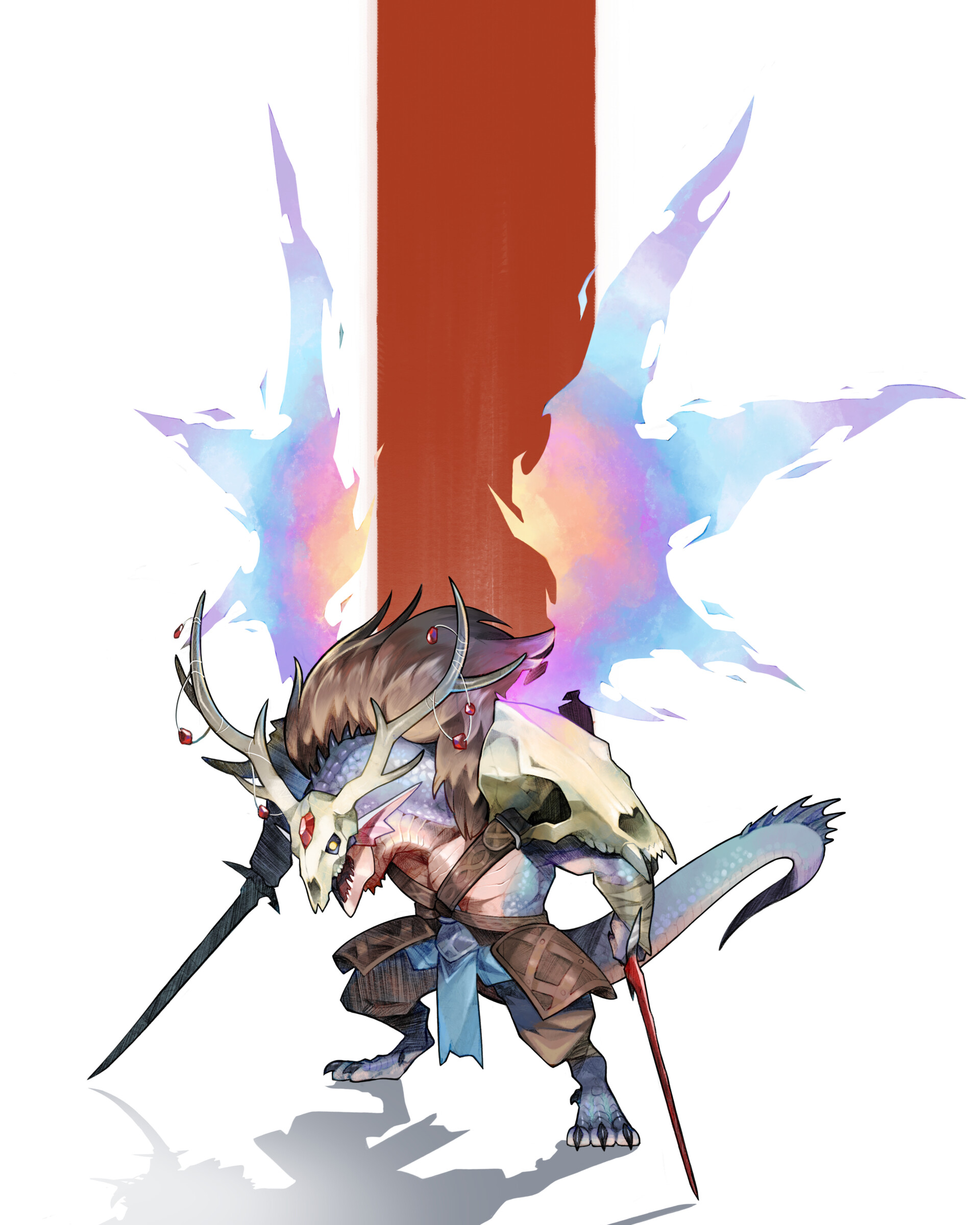 ArtStation - Dragonborne Viking