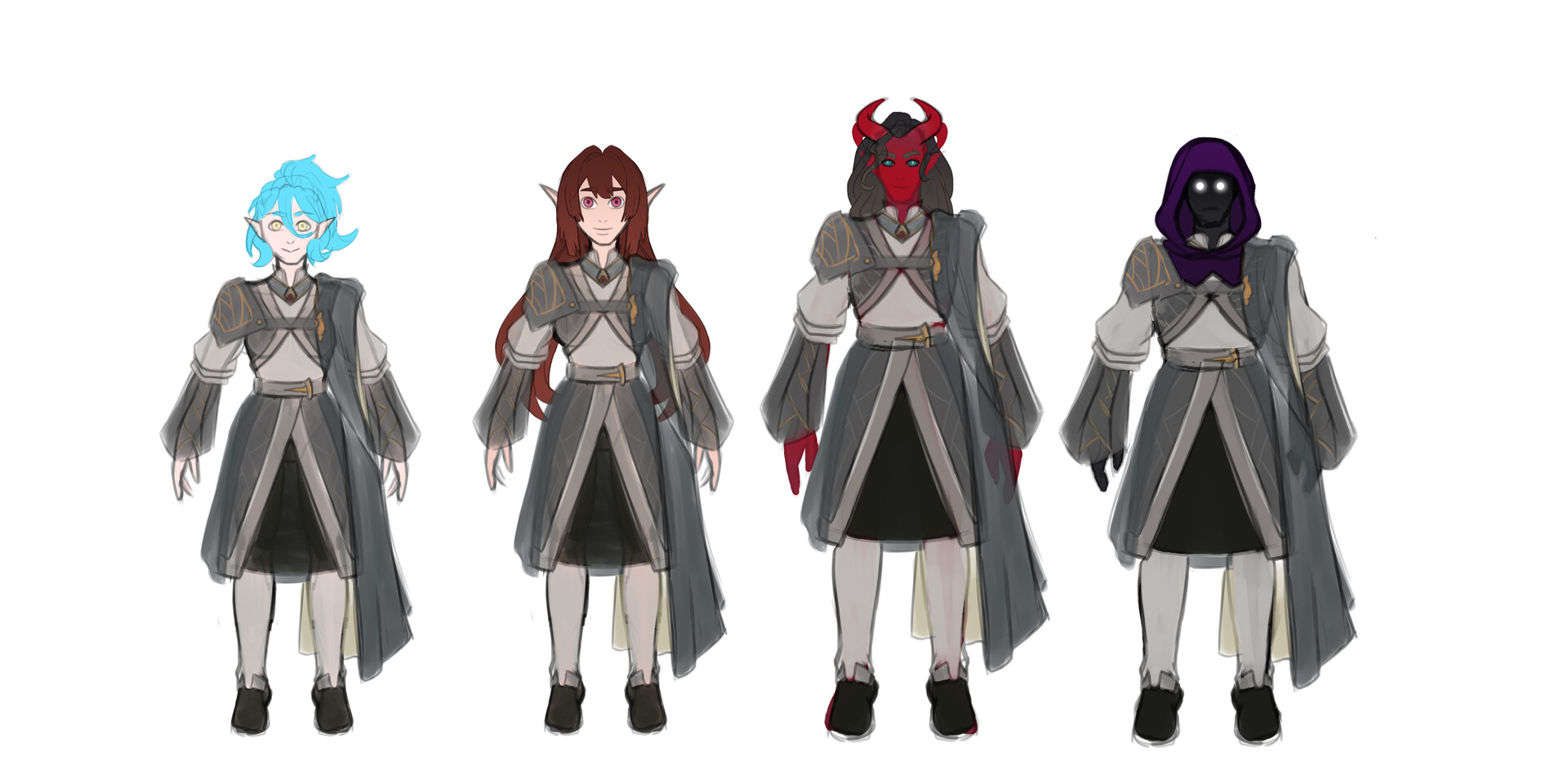 ArtStation - Students of StrixHaven Concepts