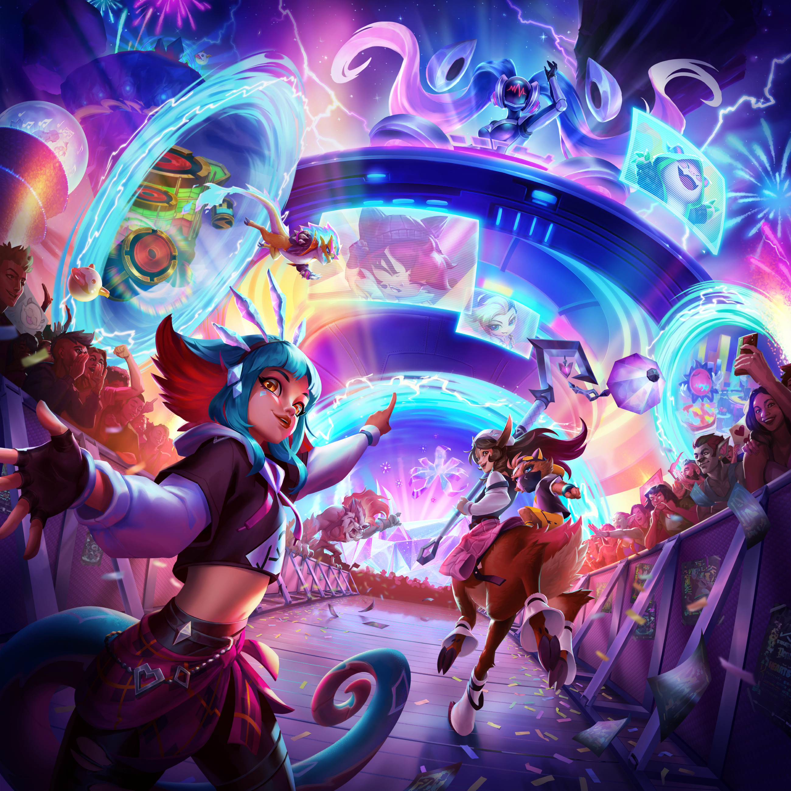 Wild Blue Studios - Teamfight Tactics: ReMix Rumble Superfan Neeko Key ...