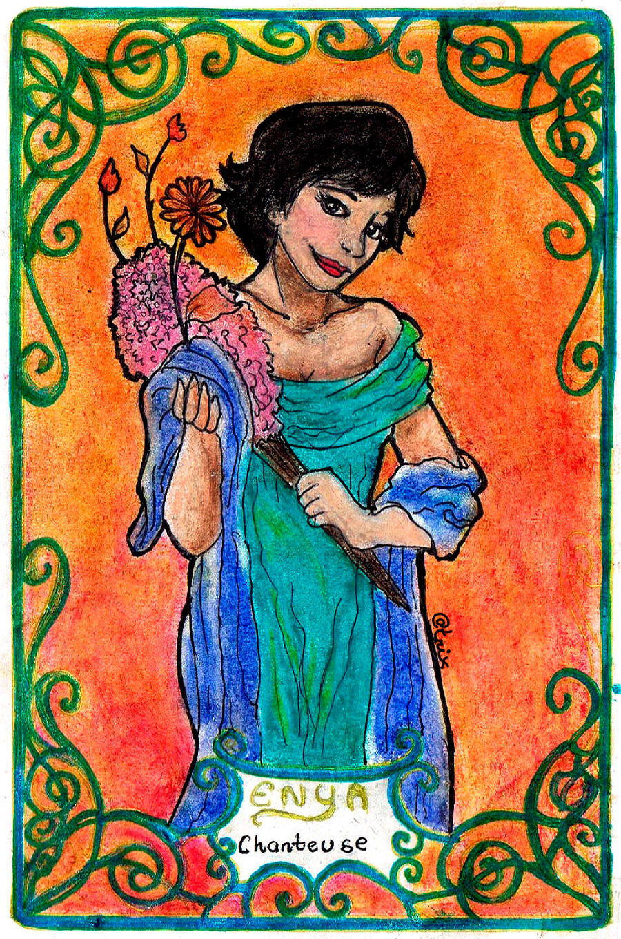 ArtStation - Enya Art Nouveau