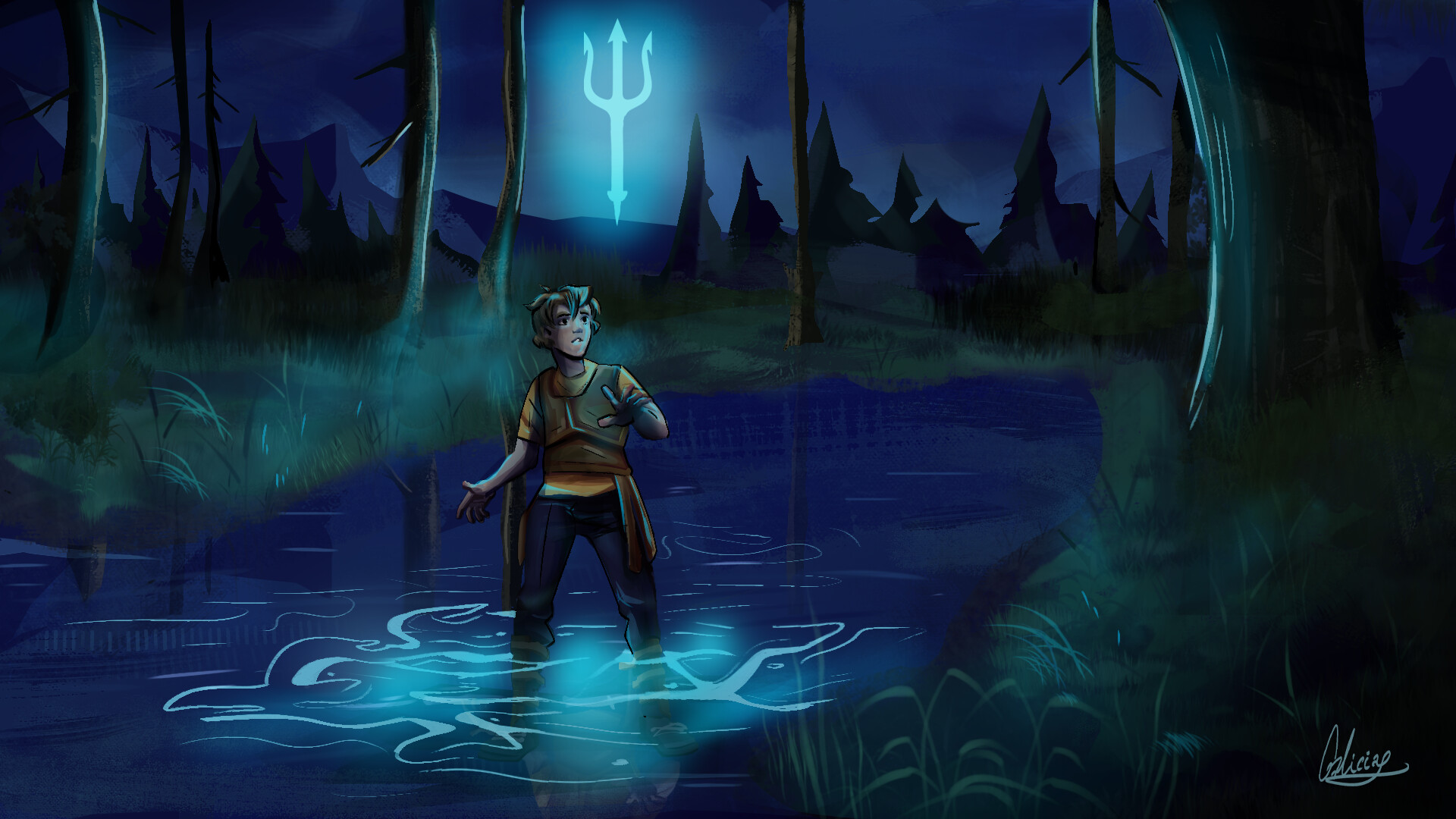 ArtStation - Percy Jackson and the Olympians