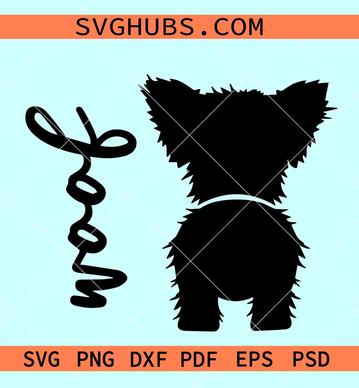 ArtStation - Yorkshire Terrier SVG, Yorkshire dog svg, Yorkie face svg ...
