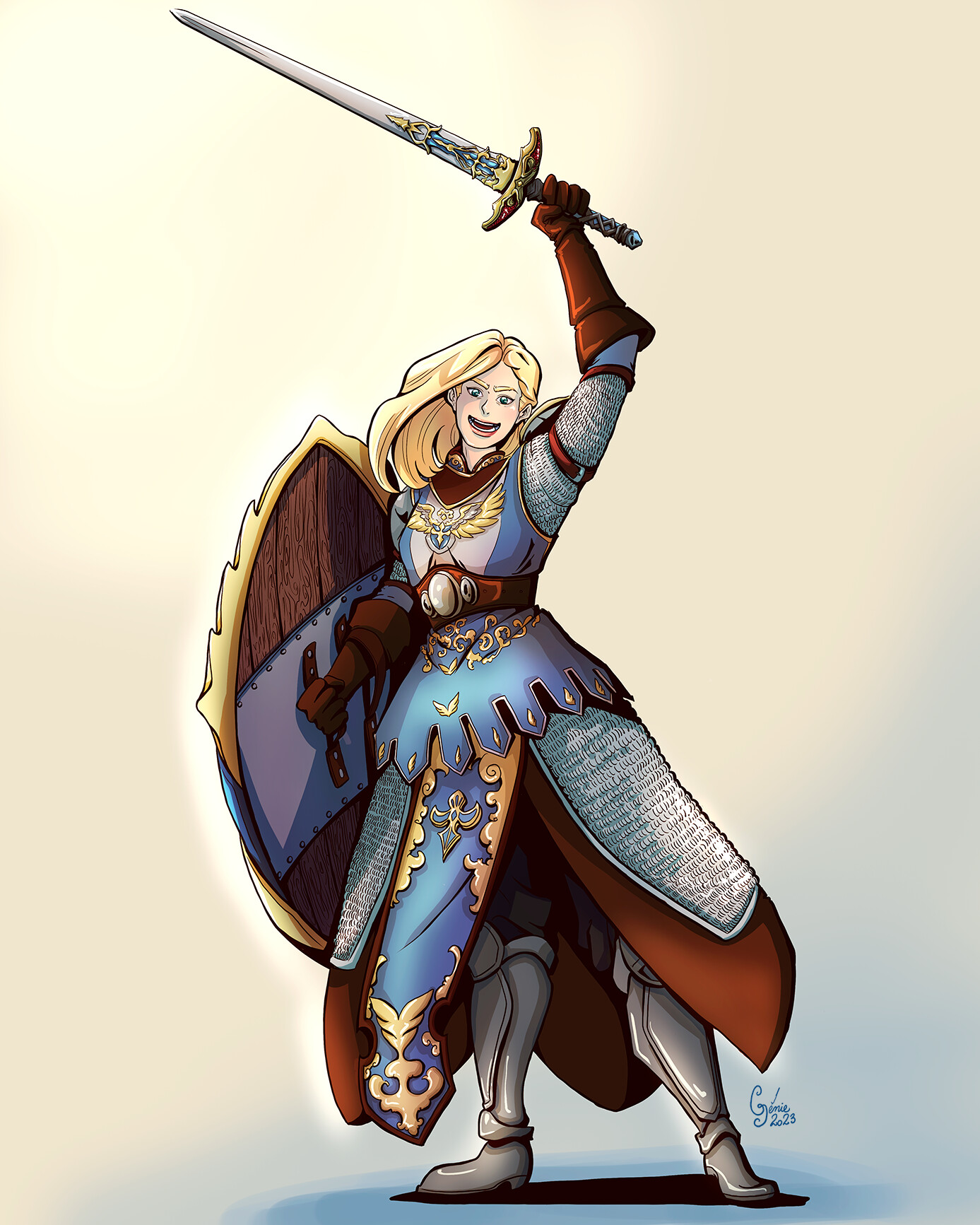 ArtStation - DnD Paladin